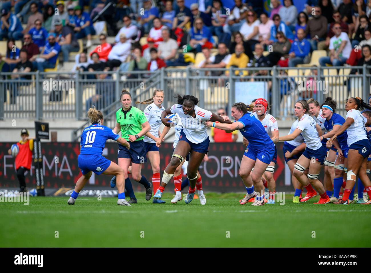 Parma, Italy. 19th Apr, 2025. Madoussou Fall Raclot ( France ) during ...