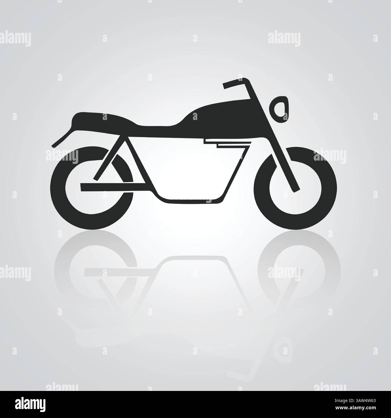 Motorcycle icons, vintage motorcycles, unique icons, and a bike logo as ...