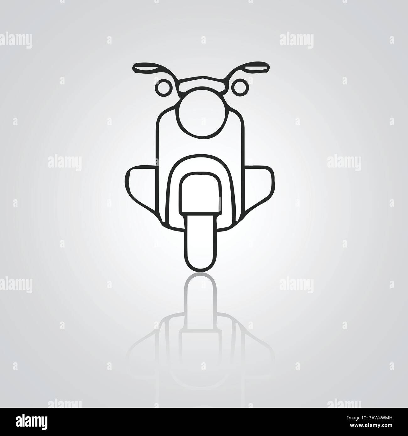 Motorcycle icons, vintage motorcycle, unique icons, and a bike logo ...