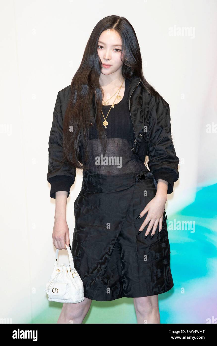 18 April 2025 - Seoul South Korea: South Korean rapper Narin, member of ...