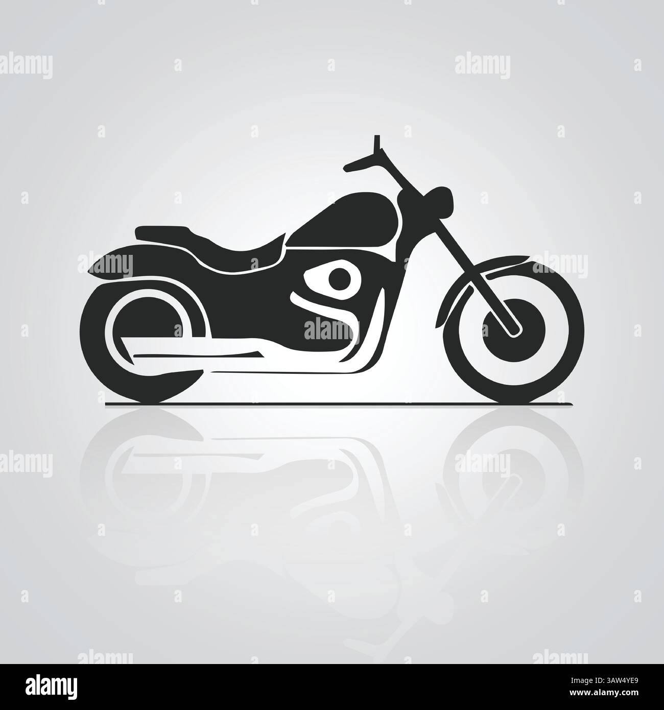 Motorcycle icons, vintage motorcycles, unique icons, and a bike logo ...