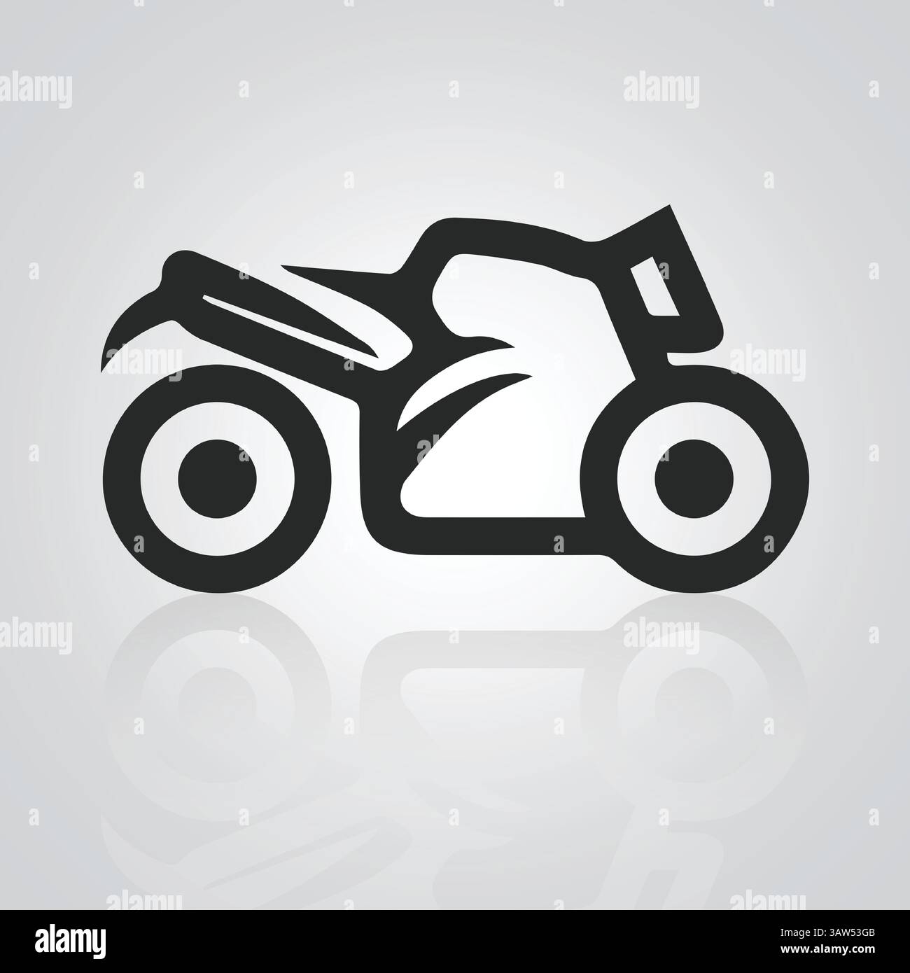 Motorcycle icons, vintage motorcycles, unique icons, and a bike logo ...