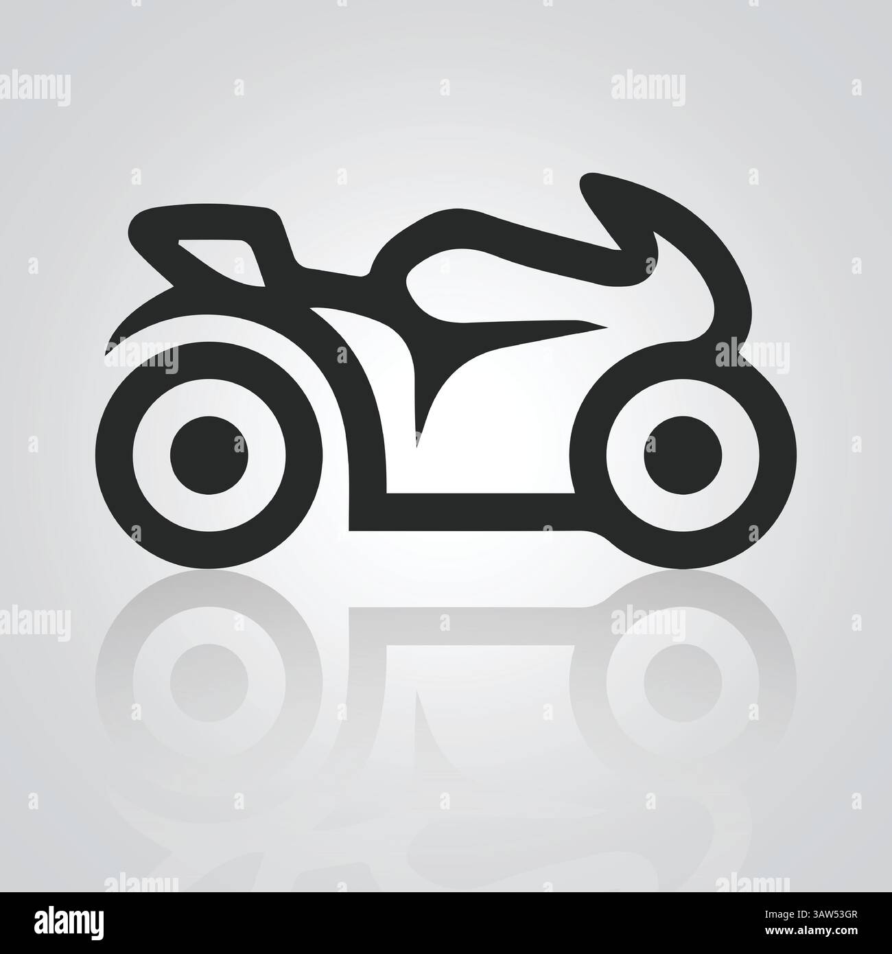 Motorcycle icons, vintage motorcycles, unique icons, and a bike logo ...