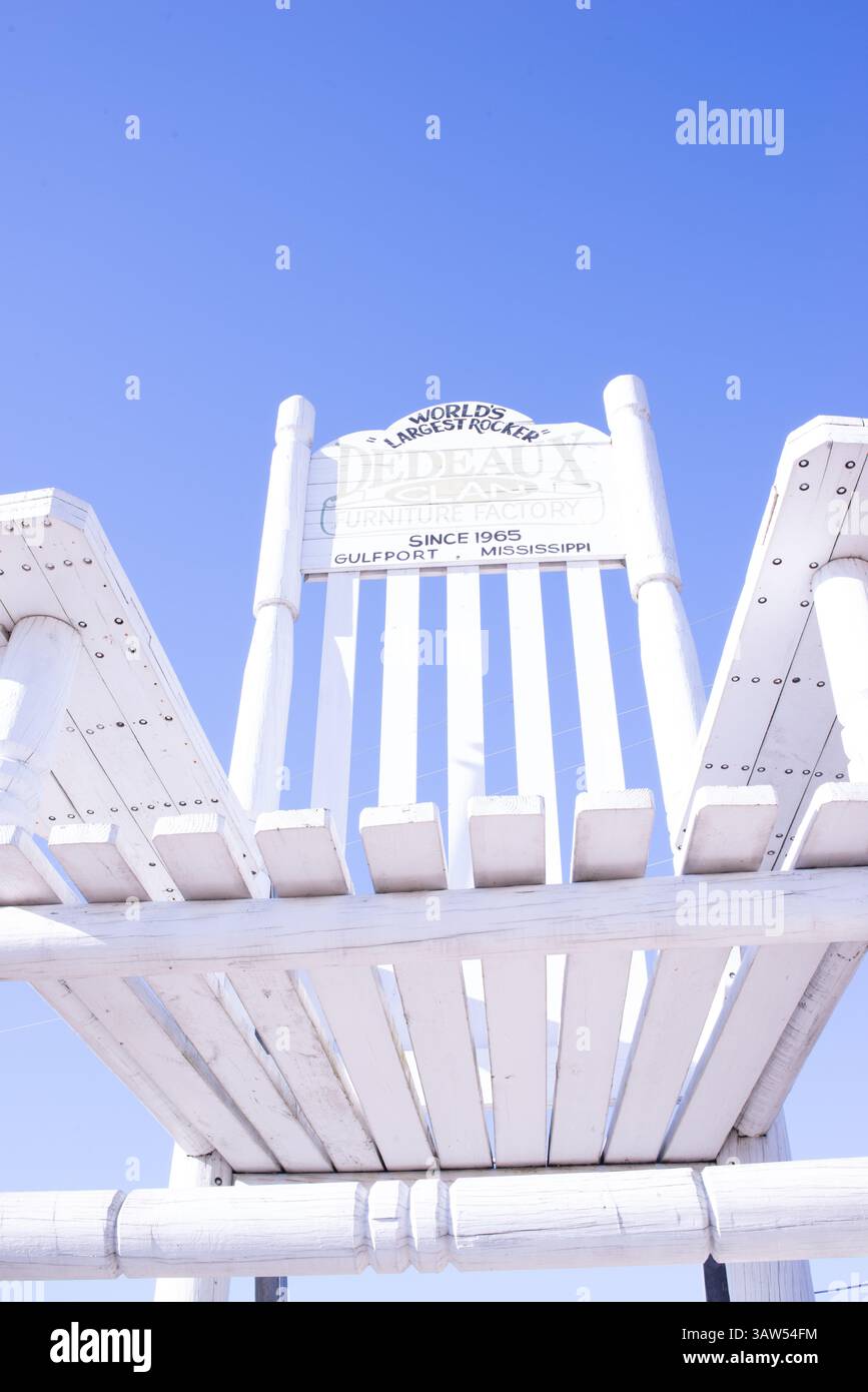 The World's Largest Rocker is a roadside oddity and attraction located ...
