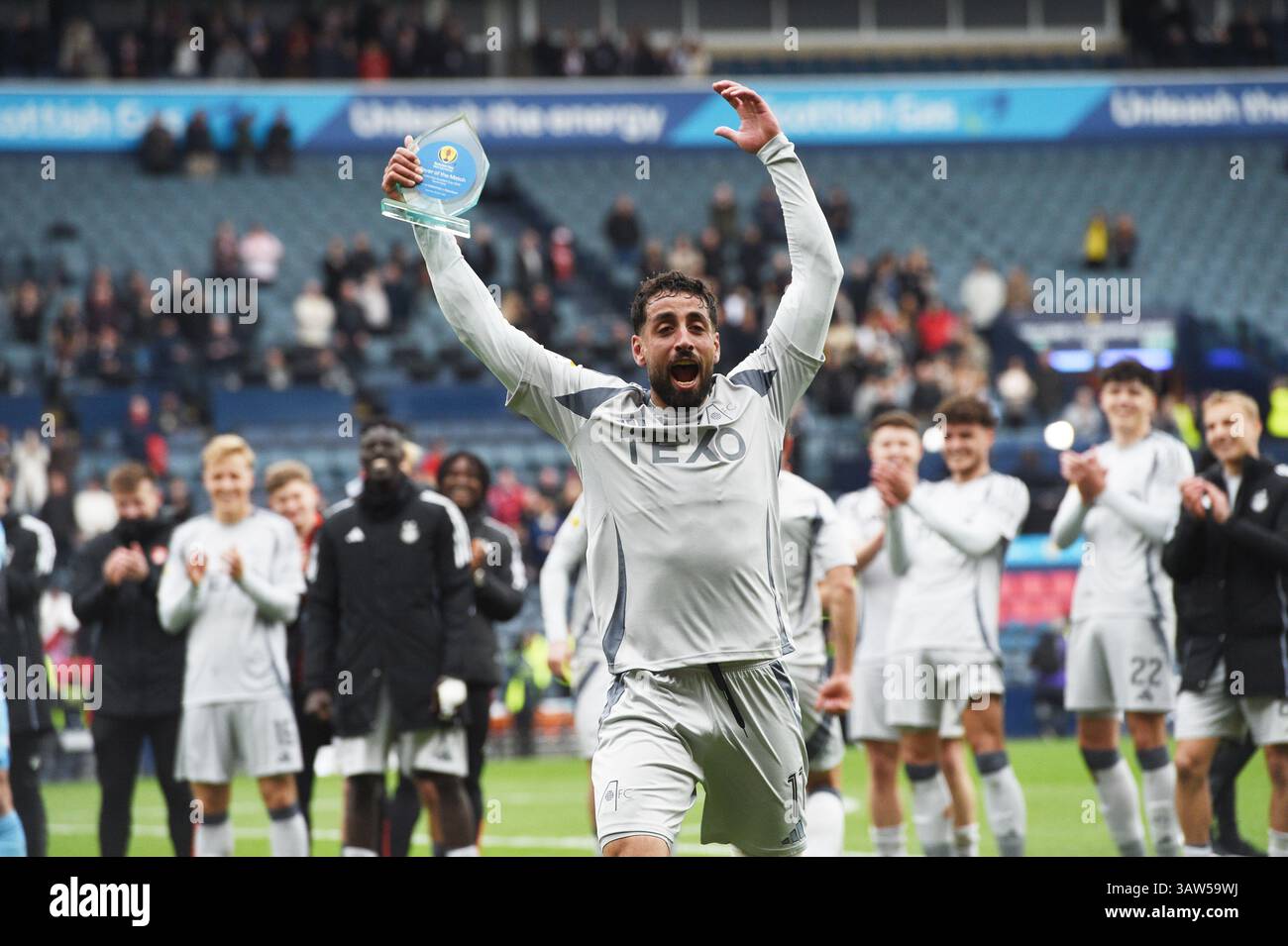 Hampden Park Glasgow.Scotland.UK 19th April 25 Scottish Gas Scottish ...