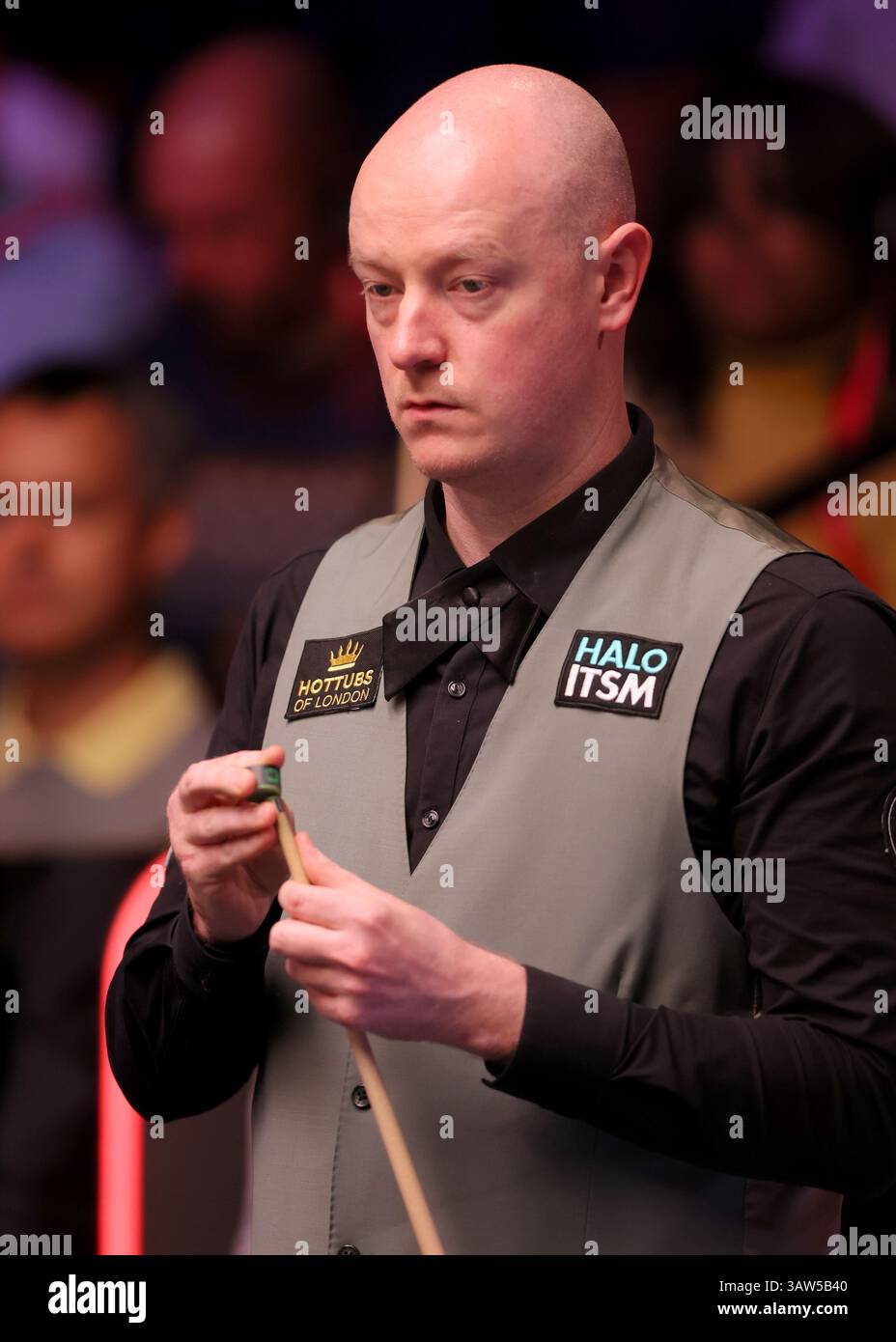 Chris Wakelin during his match against Neil Robertson (not pictured ...