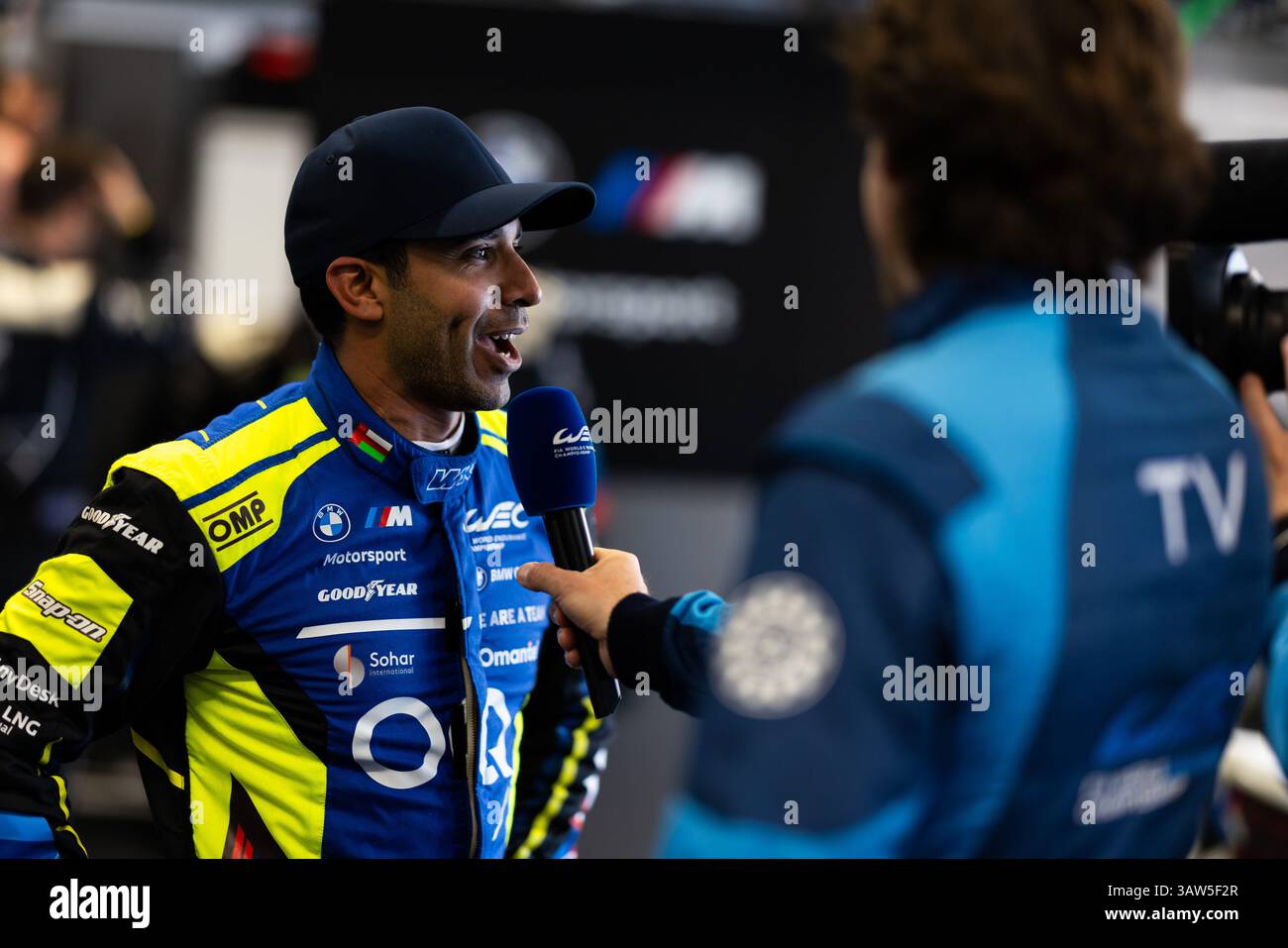 AL HARTHY Ahmad (omn), Team WRT, BMW M4 GT3 Evo #46, LM GT3, portrait ...