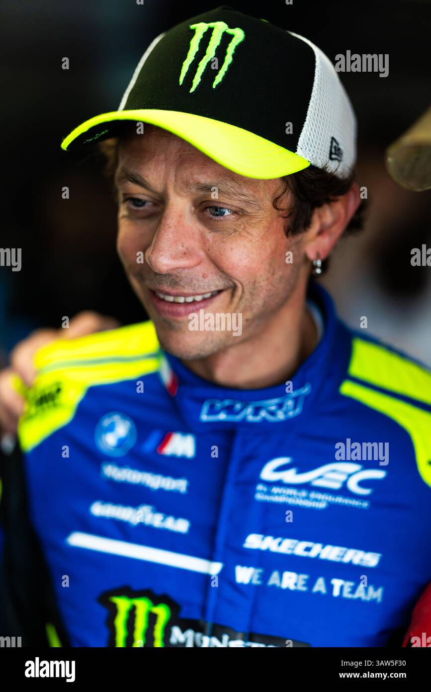 ROSSI Valentino (ita), Team WRT, BMW M4 GT3 Evo #46, LM GT3, portrait during the 6 Hours of ...