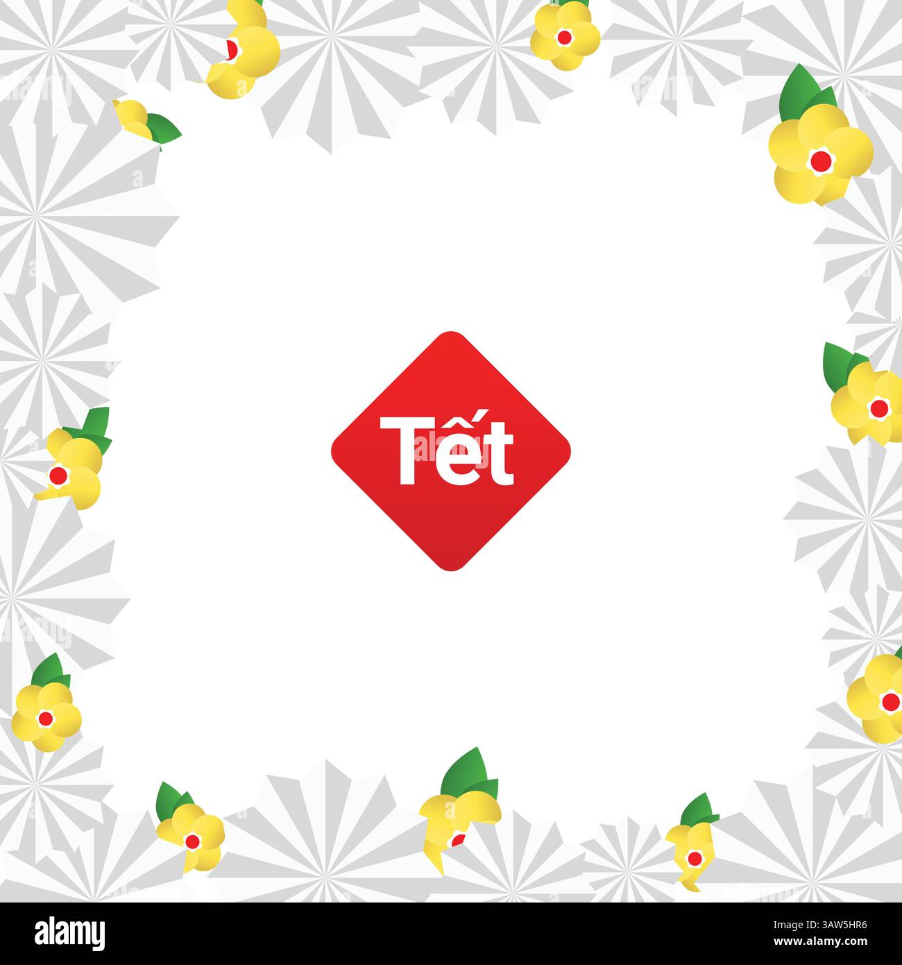 Vietnamese traditional dance Stock Vector Images - Alamy