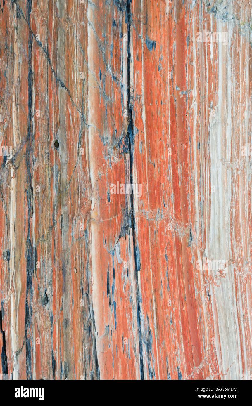 Layered rock surface. Mineralogy. Background Stock Photo - Alamy