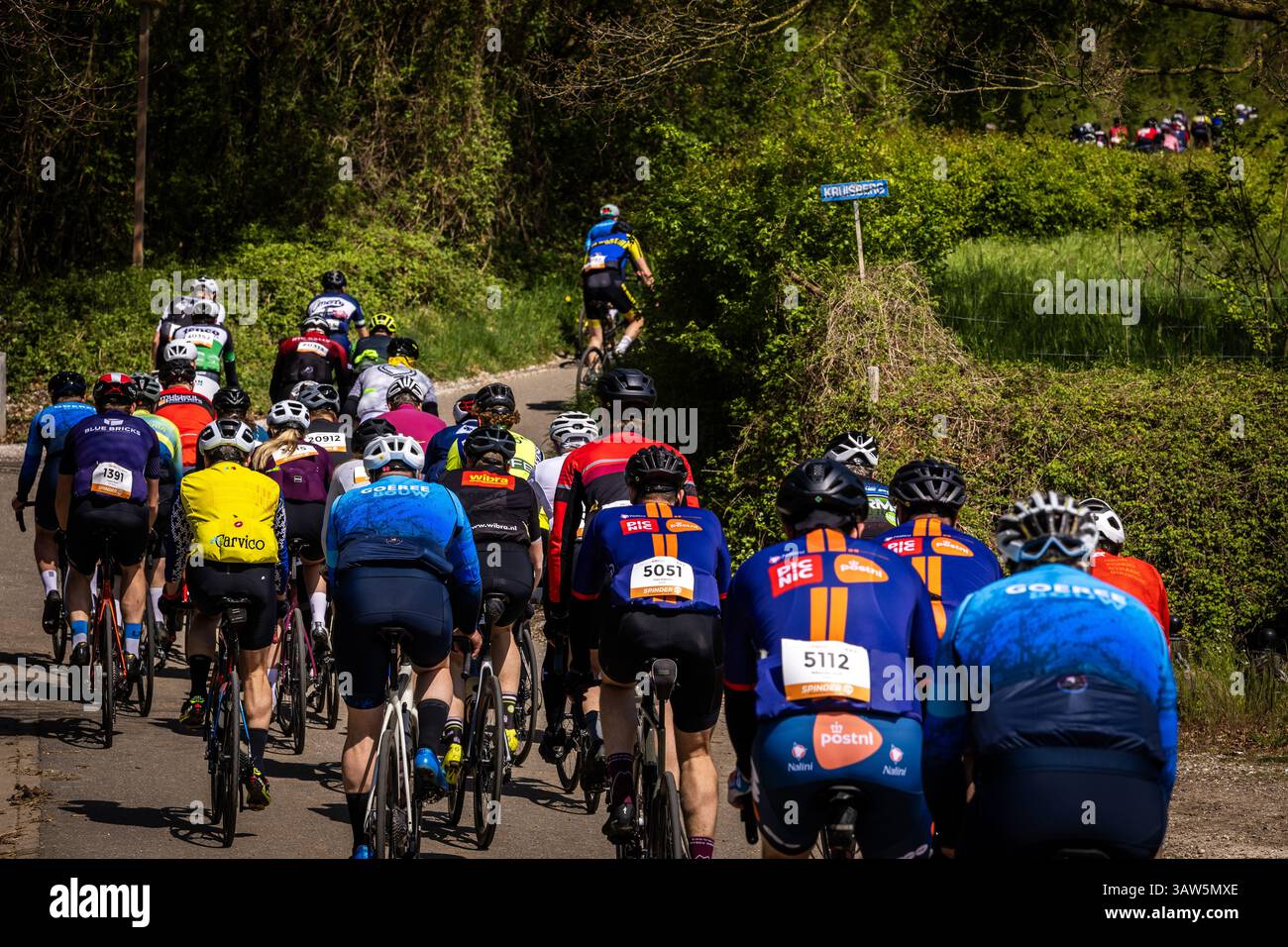 VALKENBURG - Atmosphere of participants in the tour version of the ...