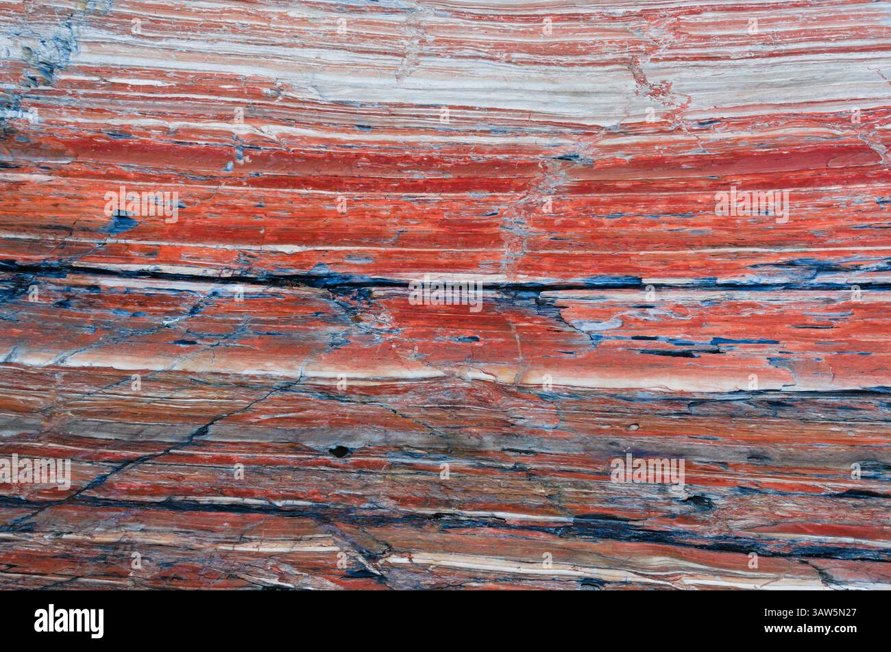 Layered rock surface. Mineralogy. Background Stock Photo - Alamy