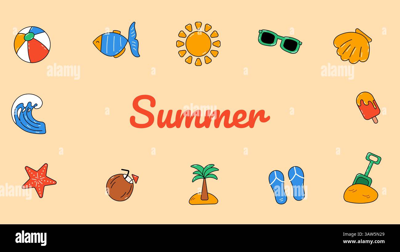 Vintage hippy style elements Stock Vector Images - Alamy