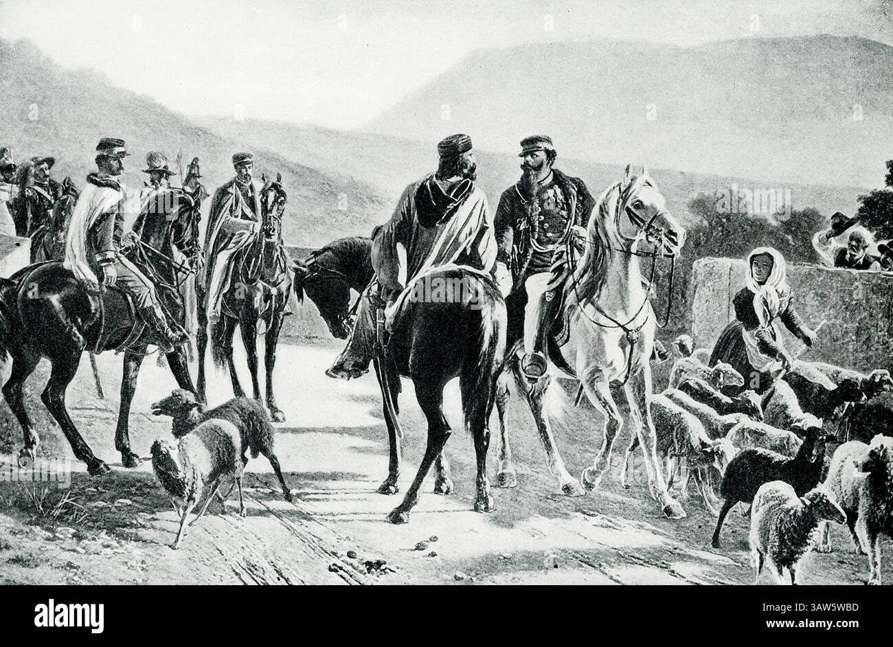 On October 26, 1860, Giuseppe Garibaldi, leader of the "Expedition of ...