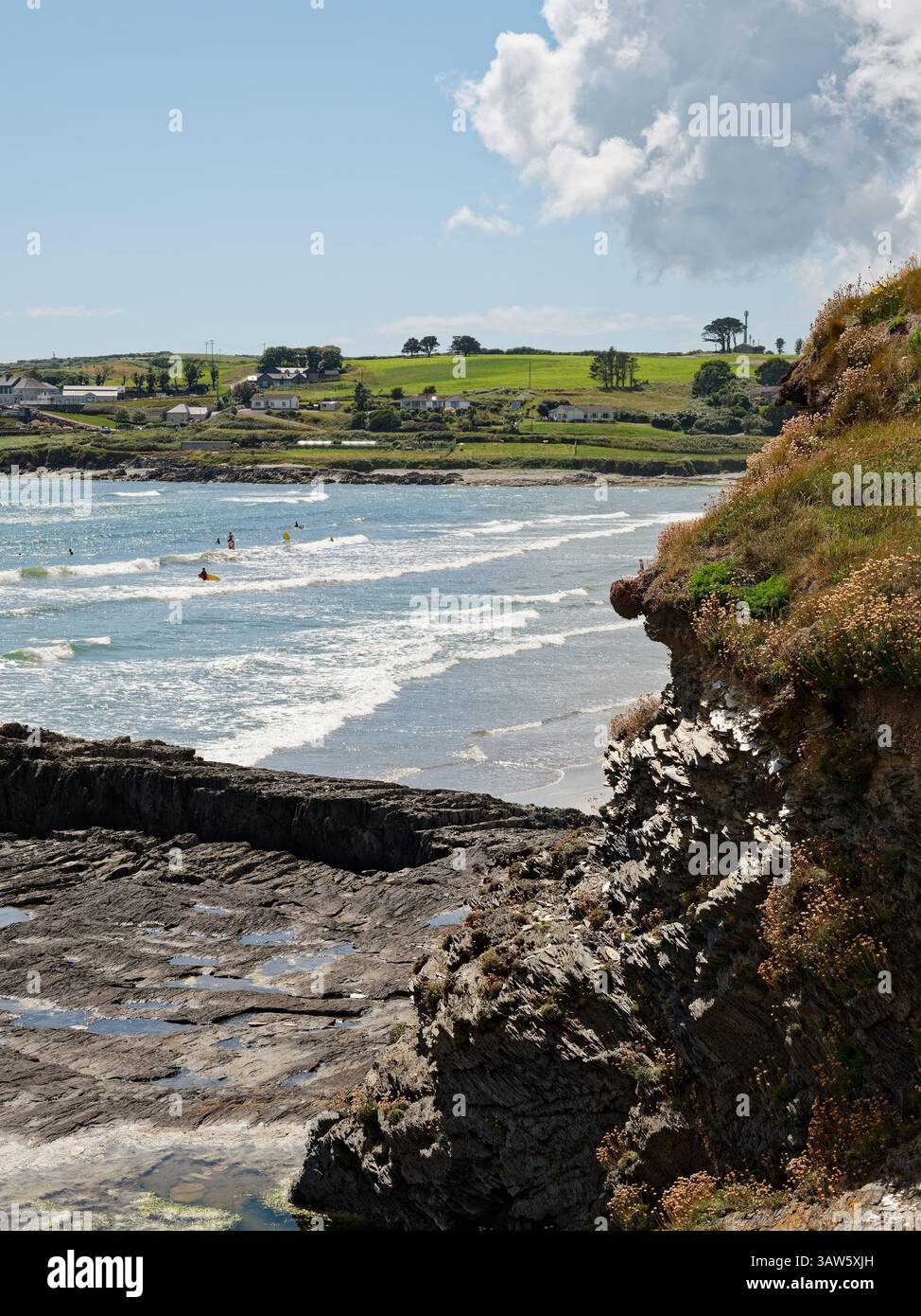 West Cork, June 25, 2023. Enjoy a bright and sunny day at Inchydoney ...