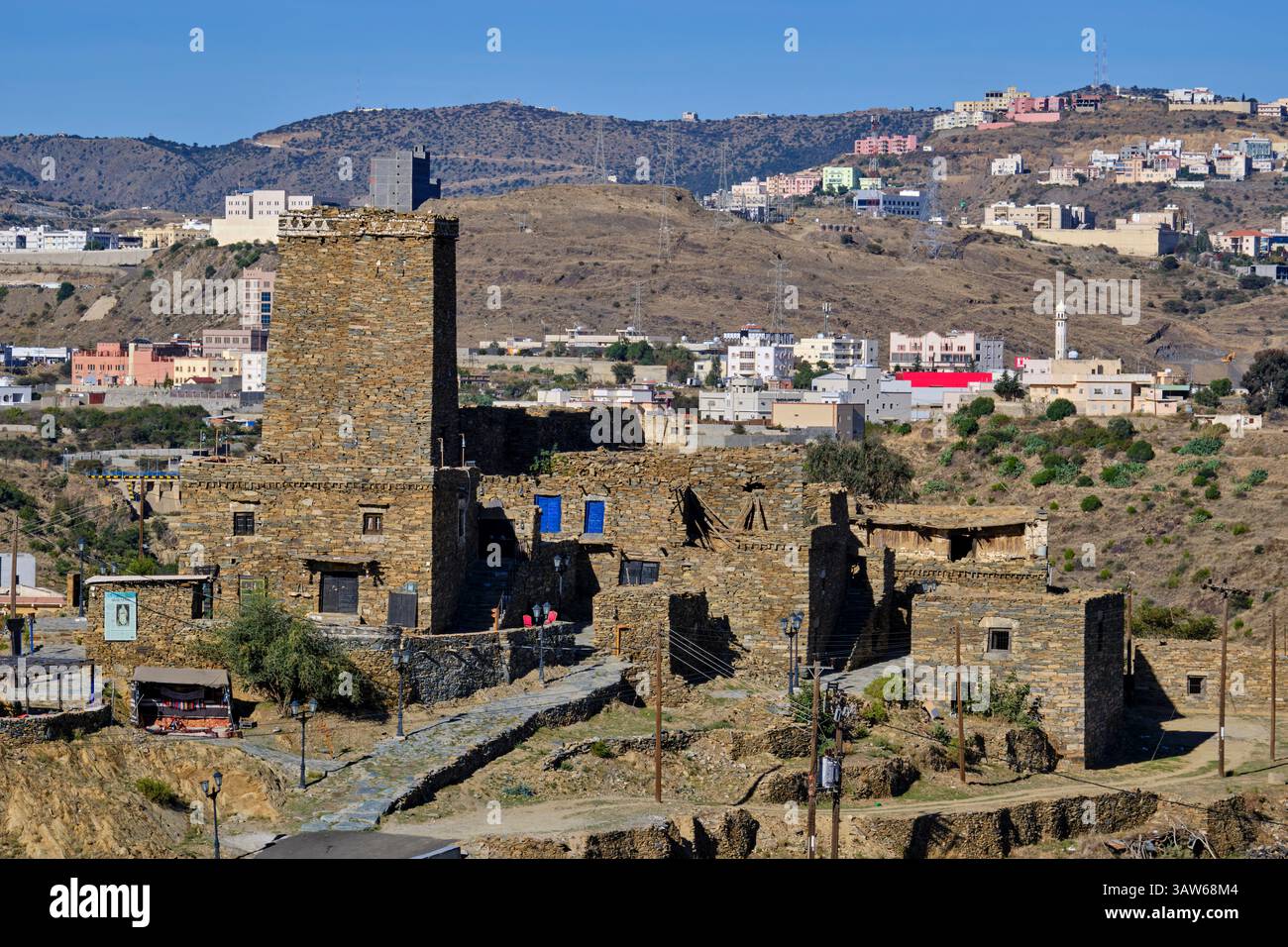 Saudi Arabia, Al Bahah province, Almalad castle Stock Photo - Alamy