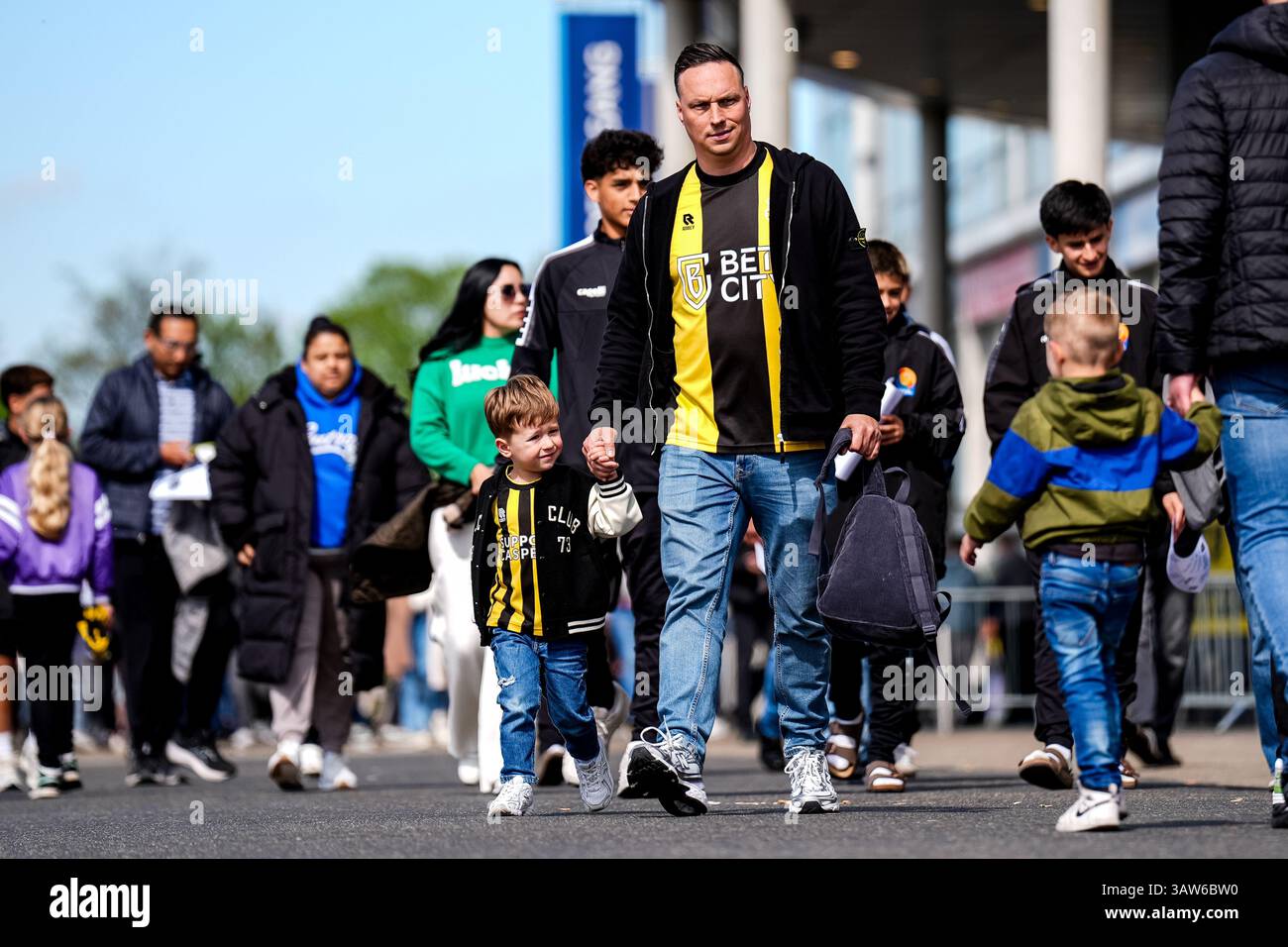 Arhnem, Netherlands. 19th Apr, 2025. ARNHEM, 19-4-2025, Stadium ...
