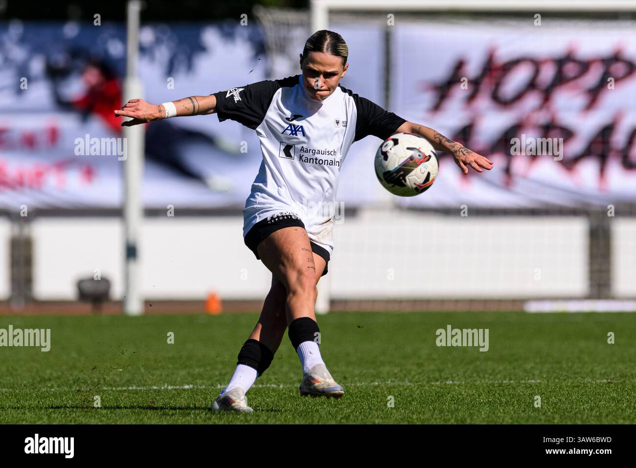 19.04.2025, Basel, Sportanlagen St. Jakob, Women's Super League ...