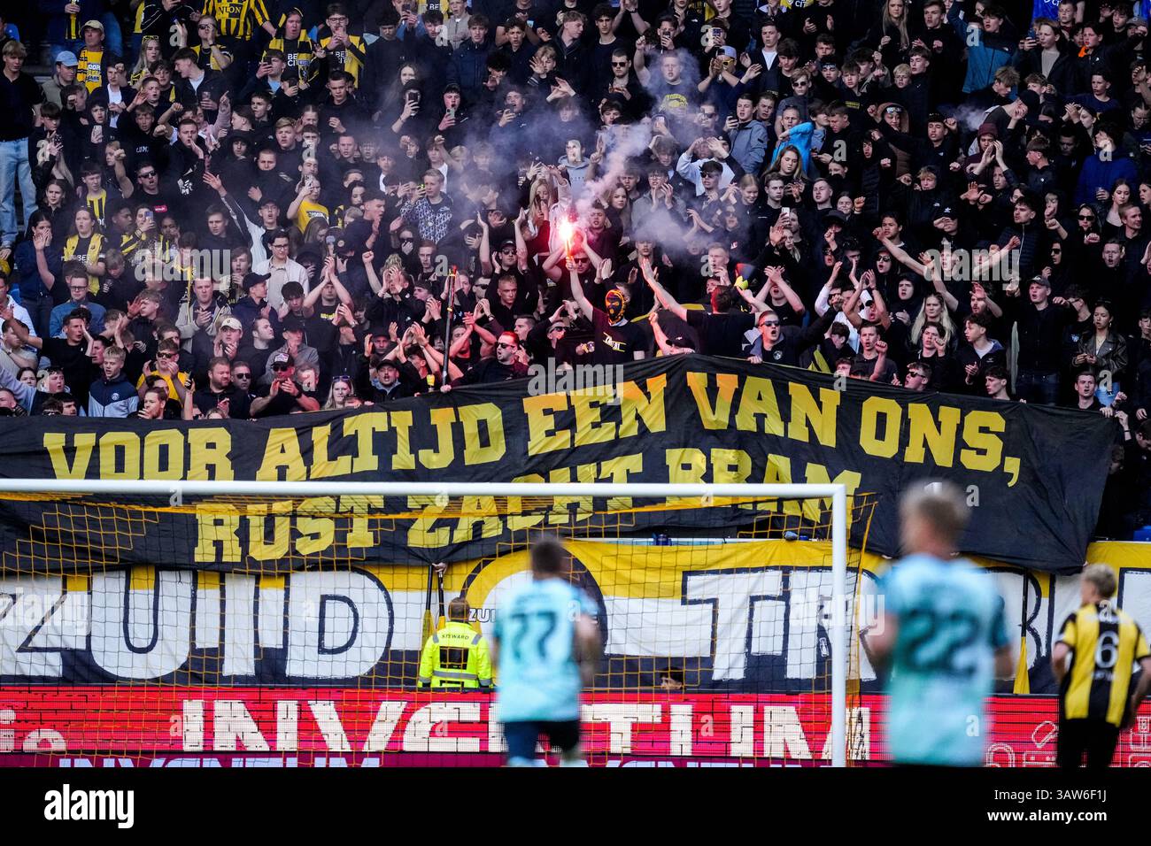 Arhnem, Netherlands. 19th Apr, 2025. ARNHEM, 19-4-2025, Stadium ...