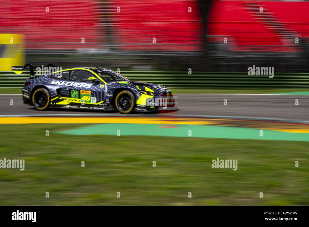 Imola, Italy. 19th Apr, 2025. Team WRT, BMW M4 LMGT3, Ahmad Al Harthy ...