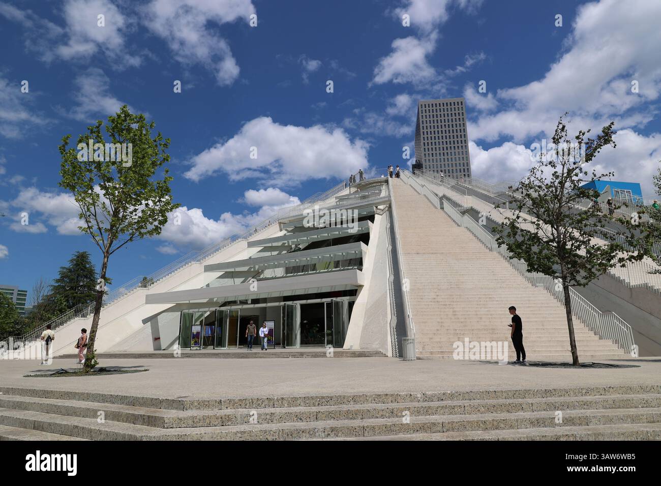 The Pyramid of Tirana- Albania Stock Photo - Alamy
