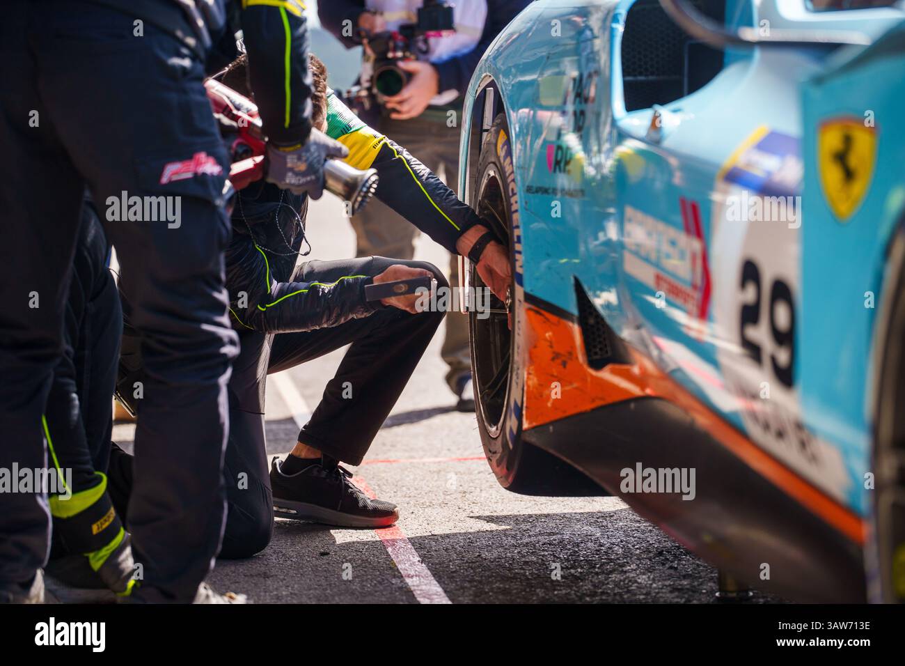 19.04.2025: Spa Francorchamps, Curcuit Spa Francorchamps, , Belgien The ...