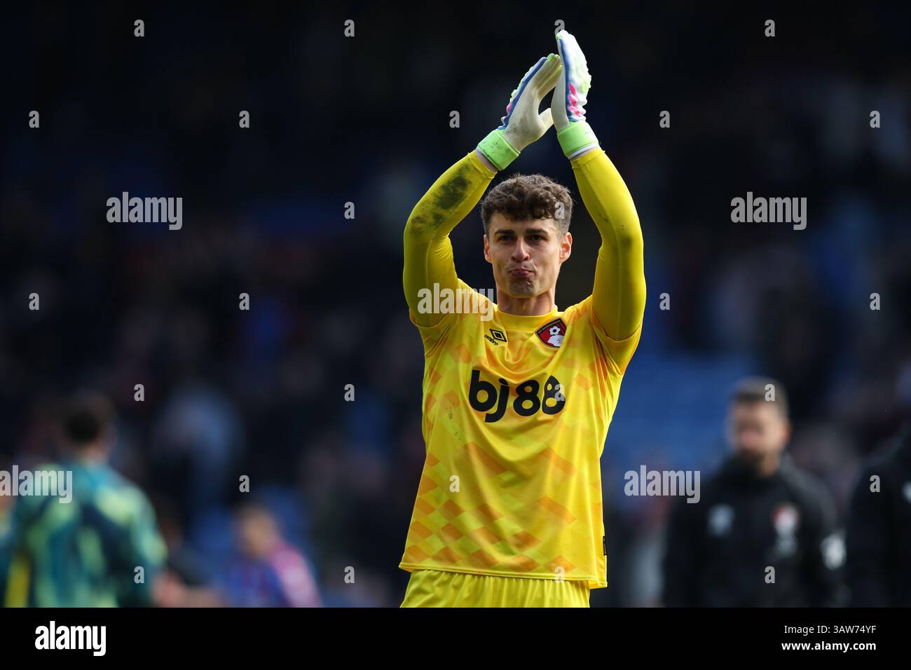 LONDON, UK - 19h Apr 2025: Kepa Arrizabalaga of AFC Bournemouth ...