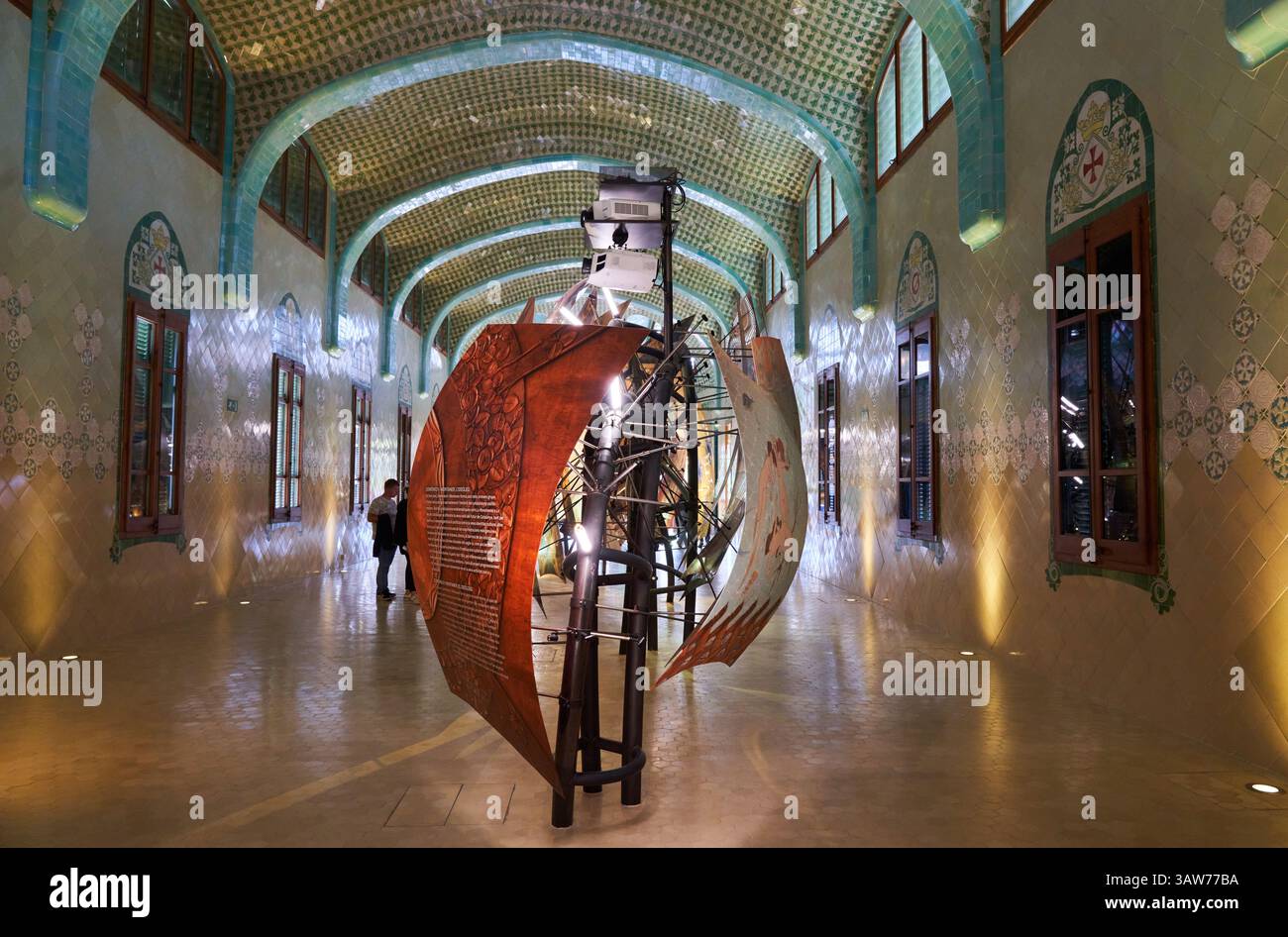 Interior, Recinto Modernista de Sant Pau, Art Nouveau, by Lluís ...