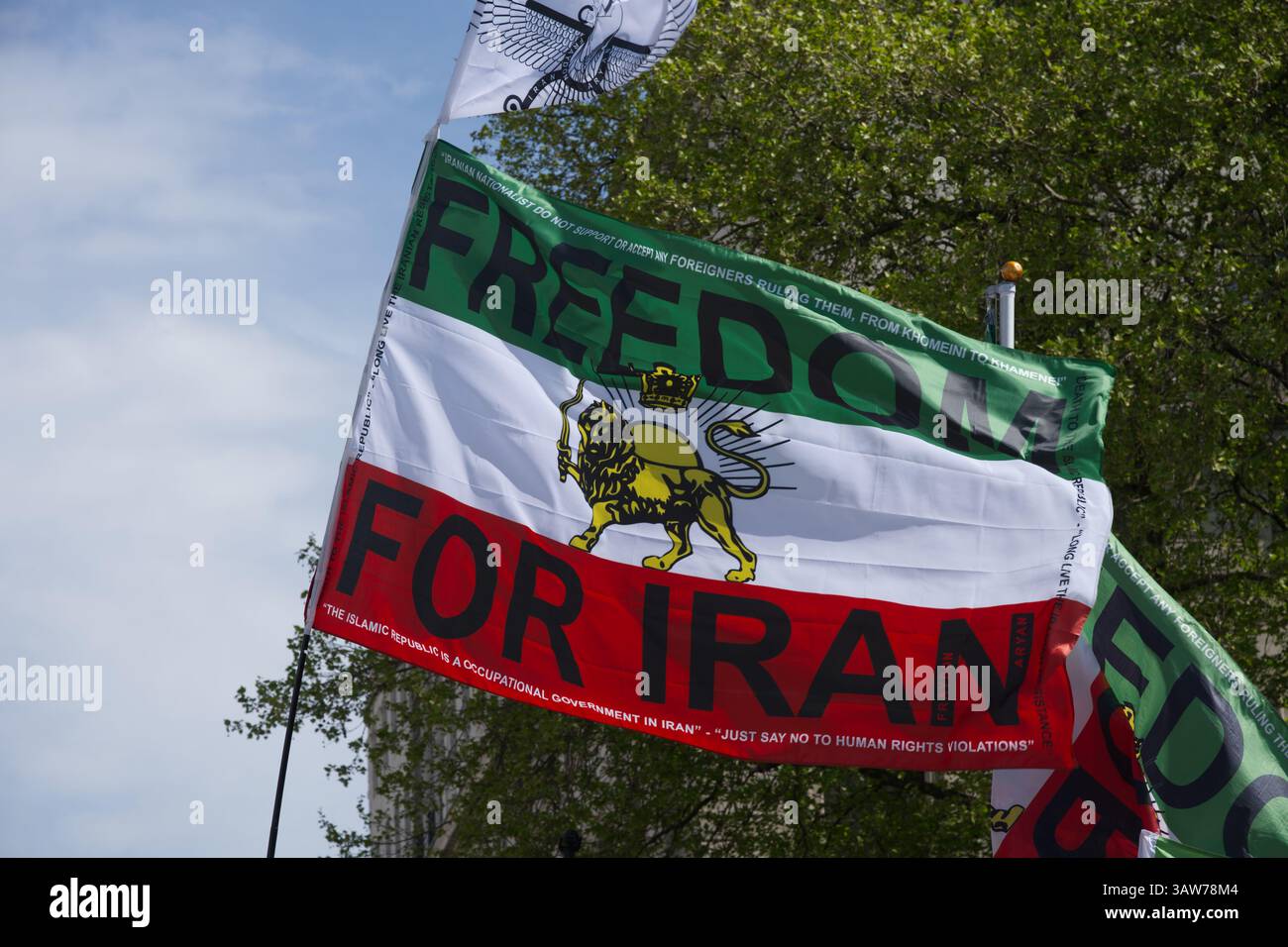 Iran protest uk hi-res stock photography and images - Alamy