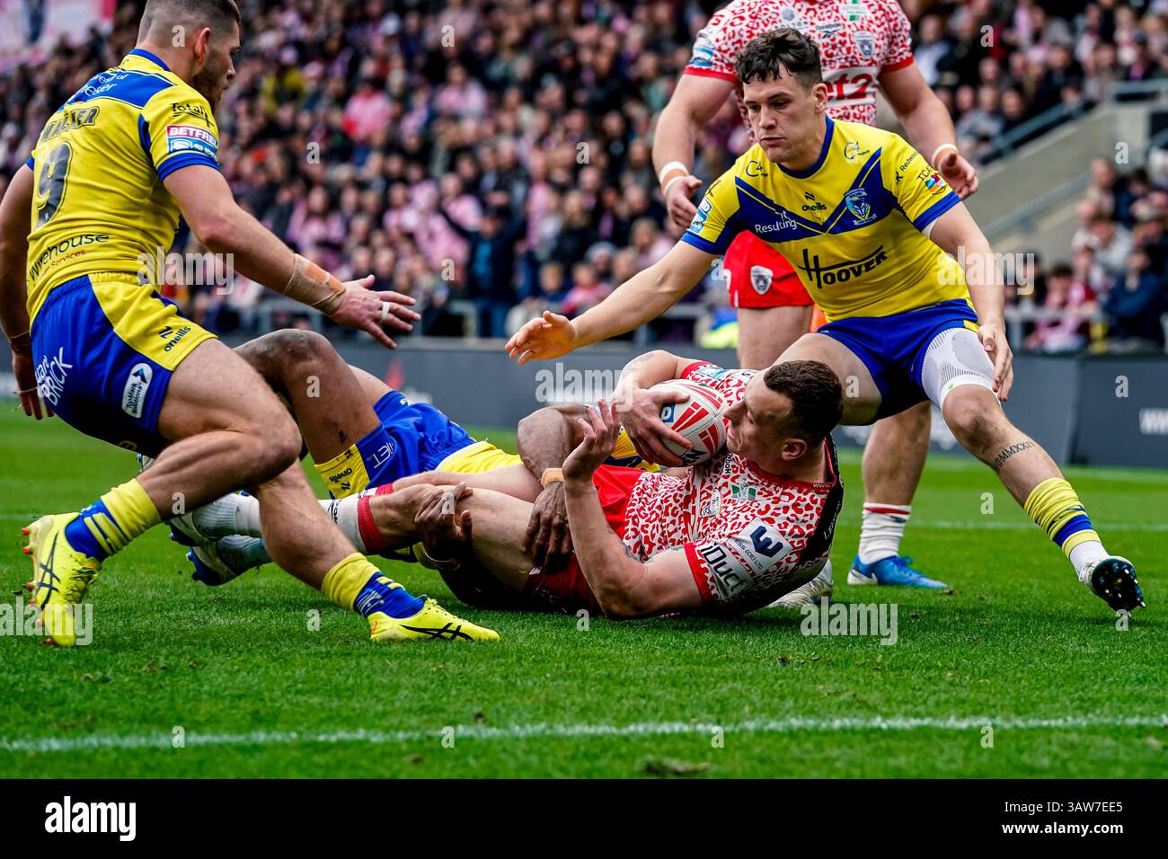 Frankie Halton goes close to scoring. Leigh Sport Village. Leigh ...