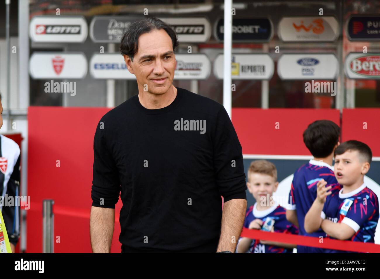 AC Monza's head coach Alessandro Nesta during thirty-third Serie A ...
