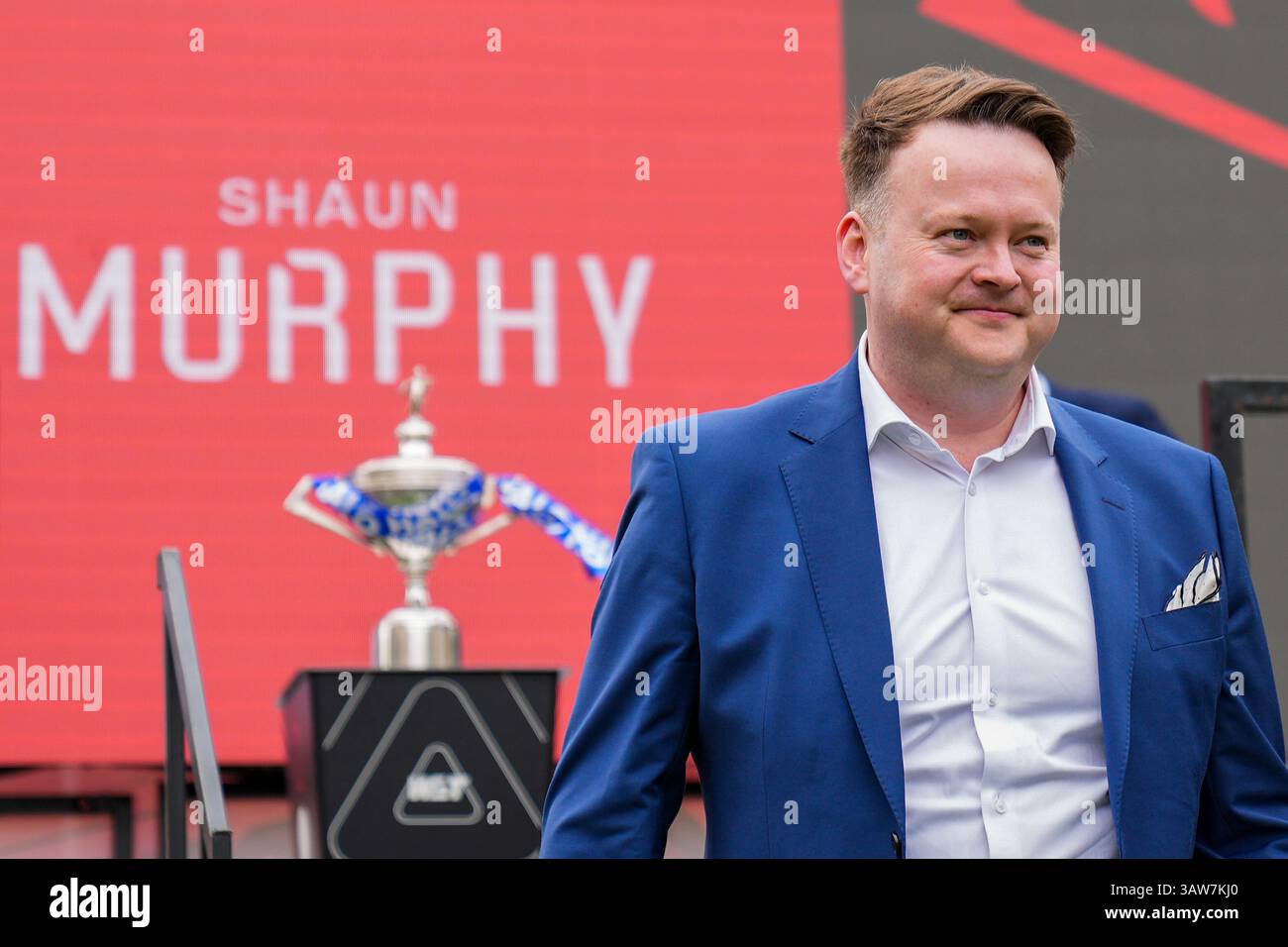 Sheffield, UK. 18th Apr, 2025. Shaun Murphy during the 2025 Halo World ...