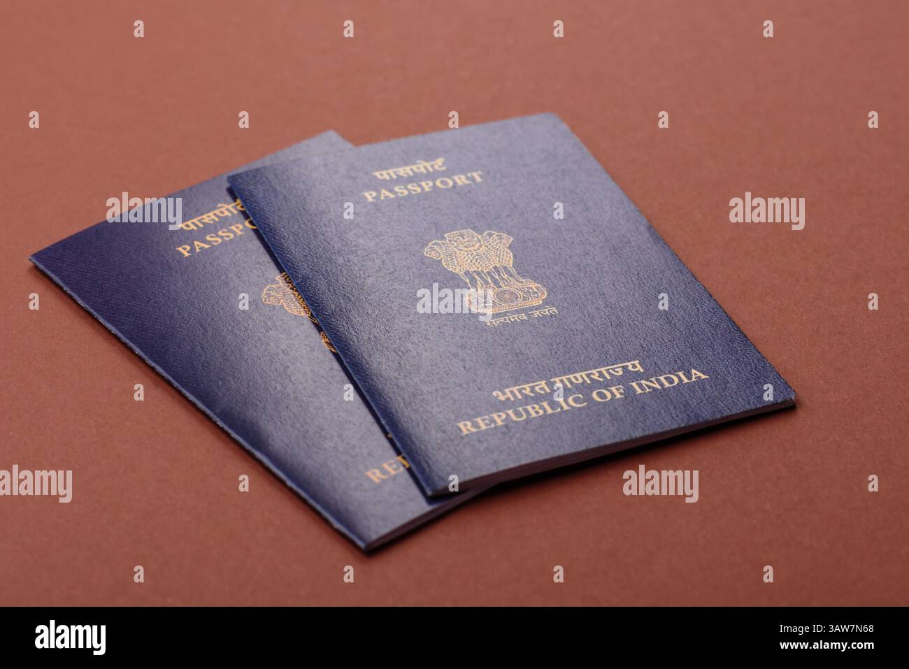 Indian passport for travelling, flying and doing business. India ...