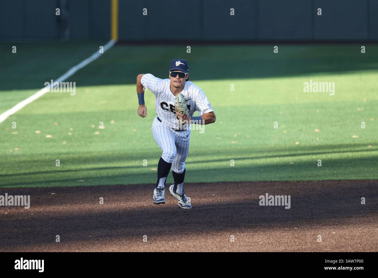 Andrew Walters (26) of the Cal Baptist Lancers in the field against the ...