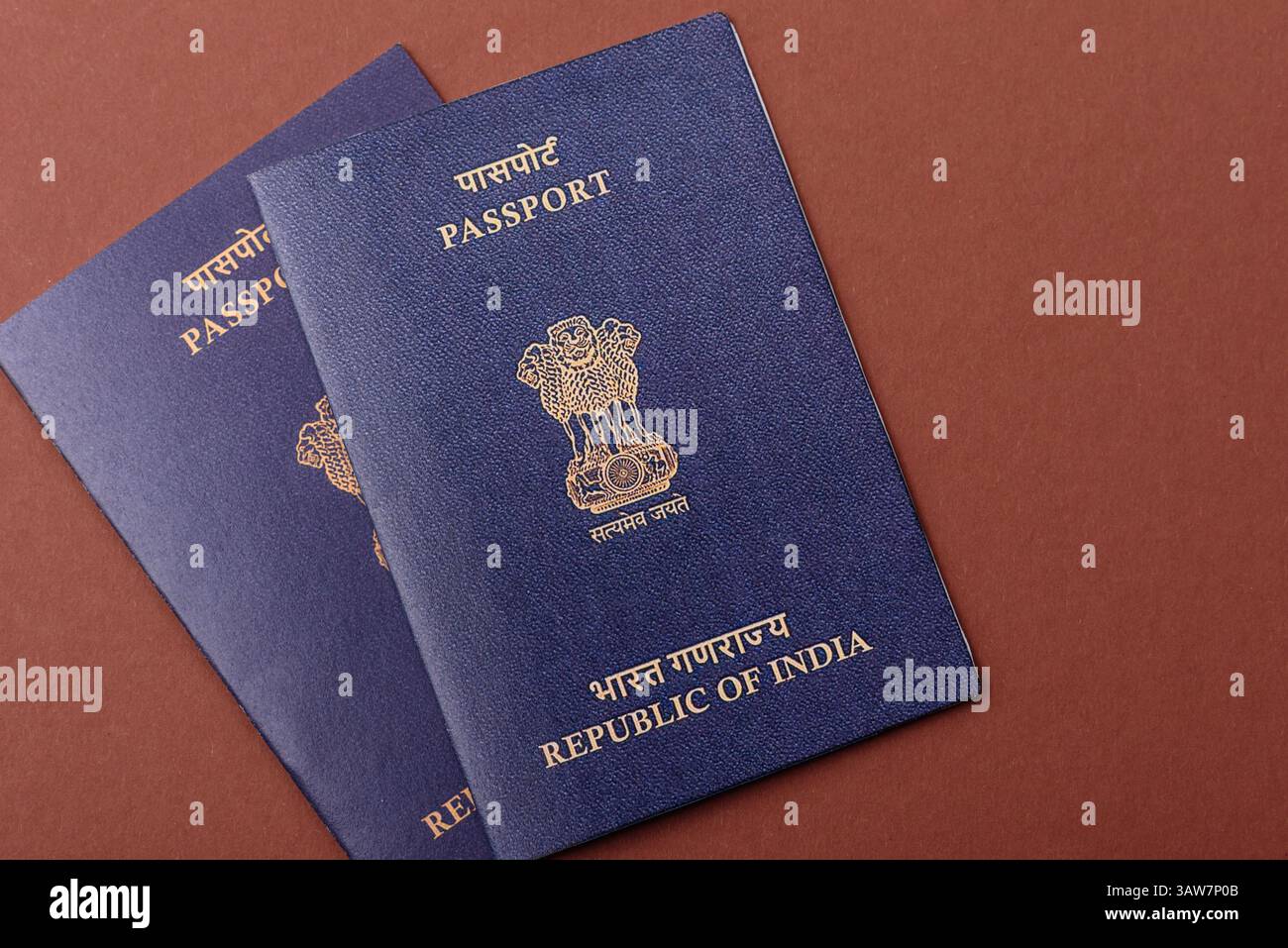 Indian passport for travelling, flying and doing business. India ...