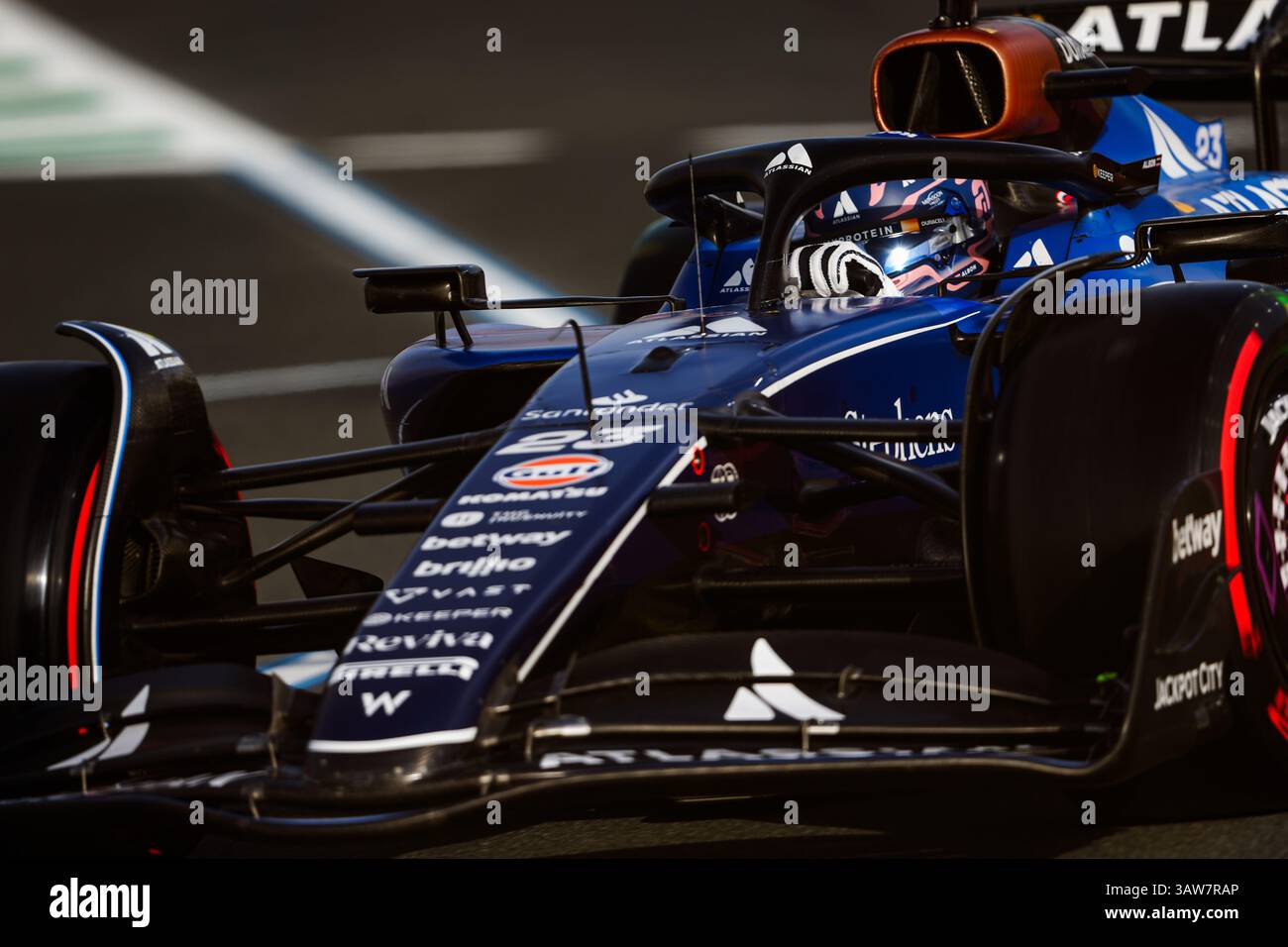 23 ALBON Alexander (tha), Williams Racing FW47, action during the ...