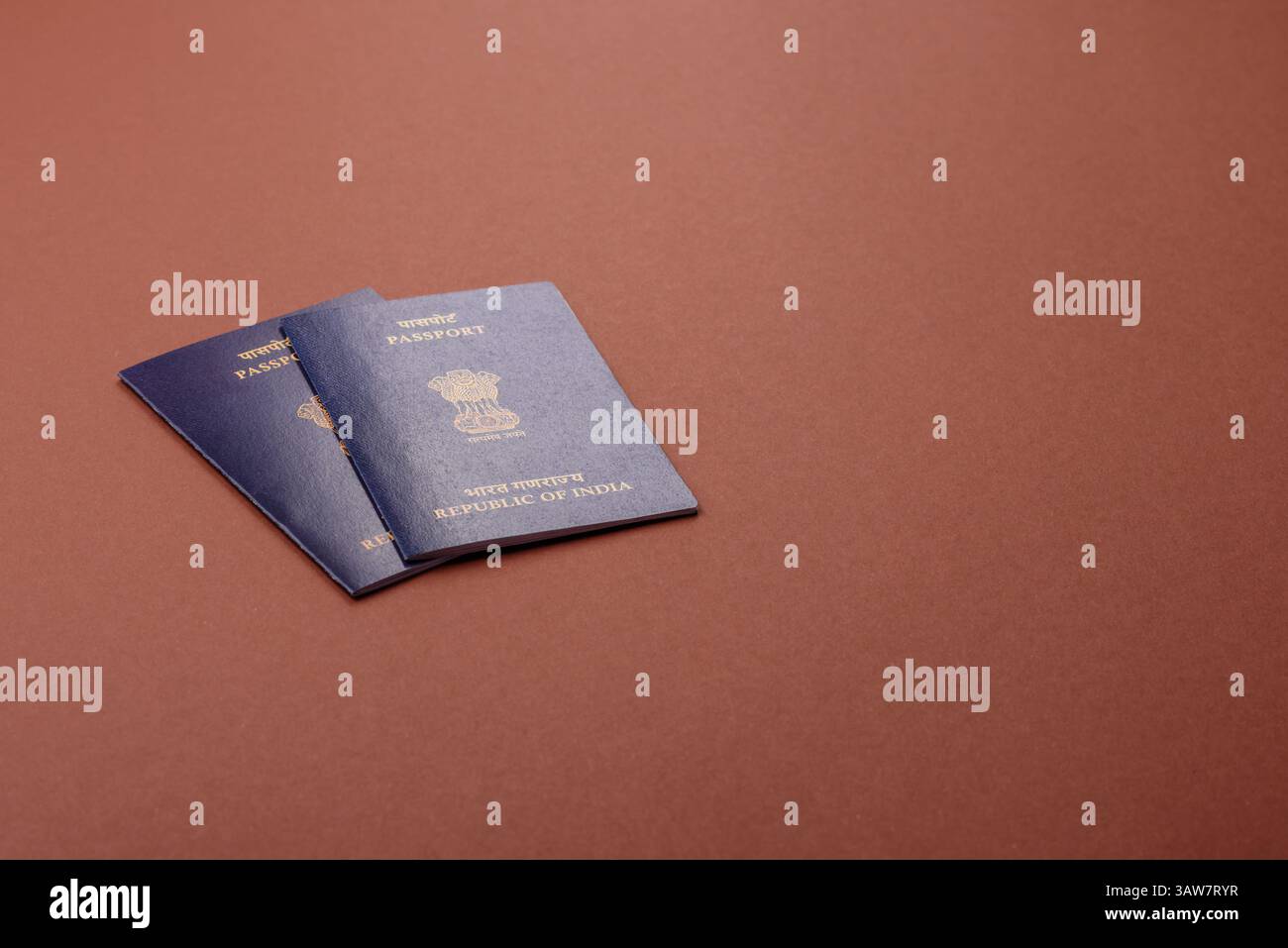 Indian passport for travelling, flying and doing business. India ...