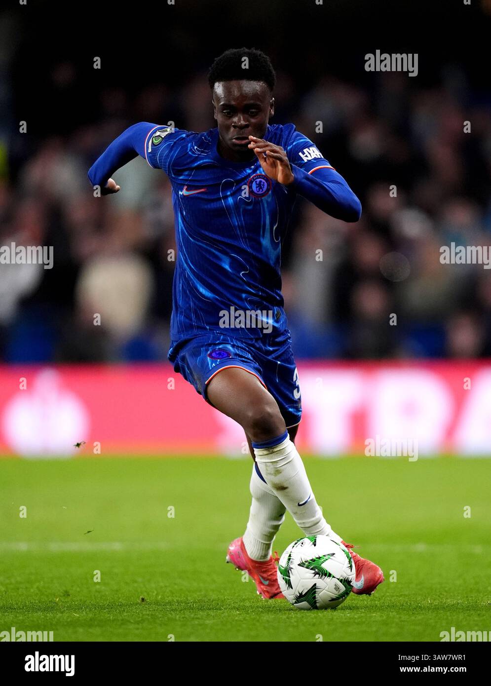 Chelsea’s Tyrique George during the UEFA Conference League quarter ...