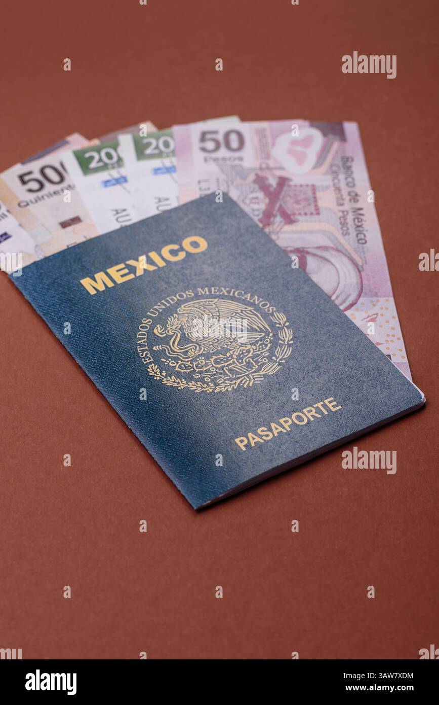 Mexican passport for travelling, flying and doing business. Mexico ...