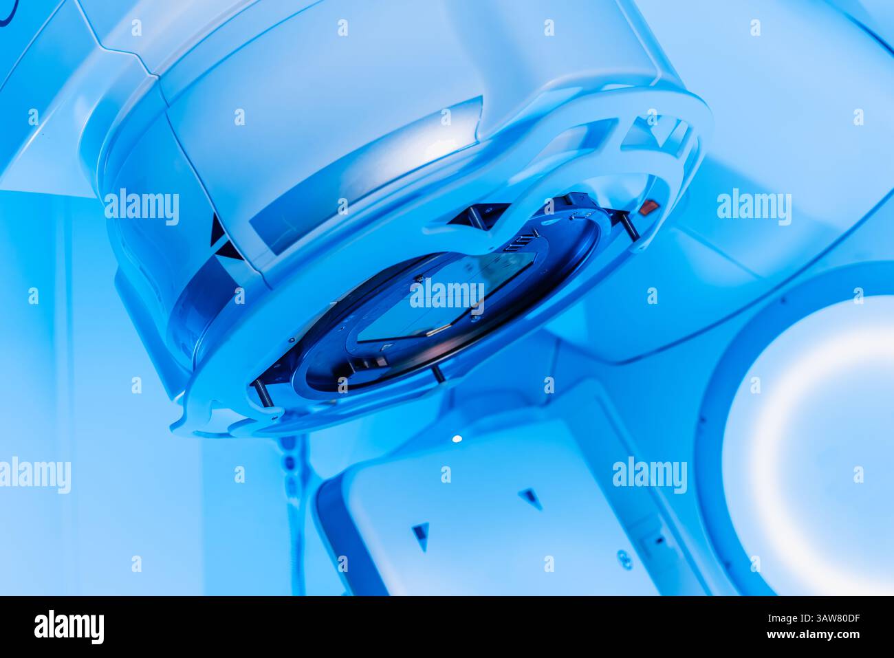 Photo of medical an advanced linear accelerator in the therapeutic ...