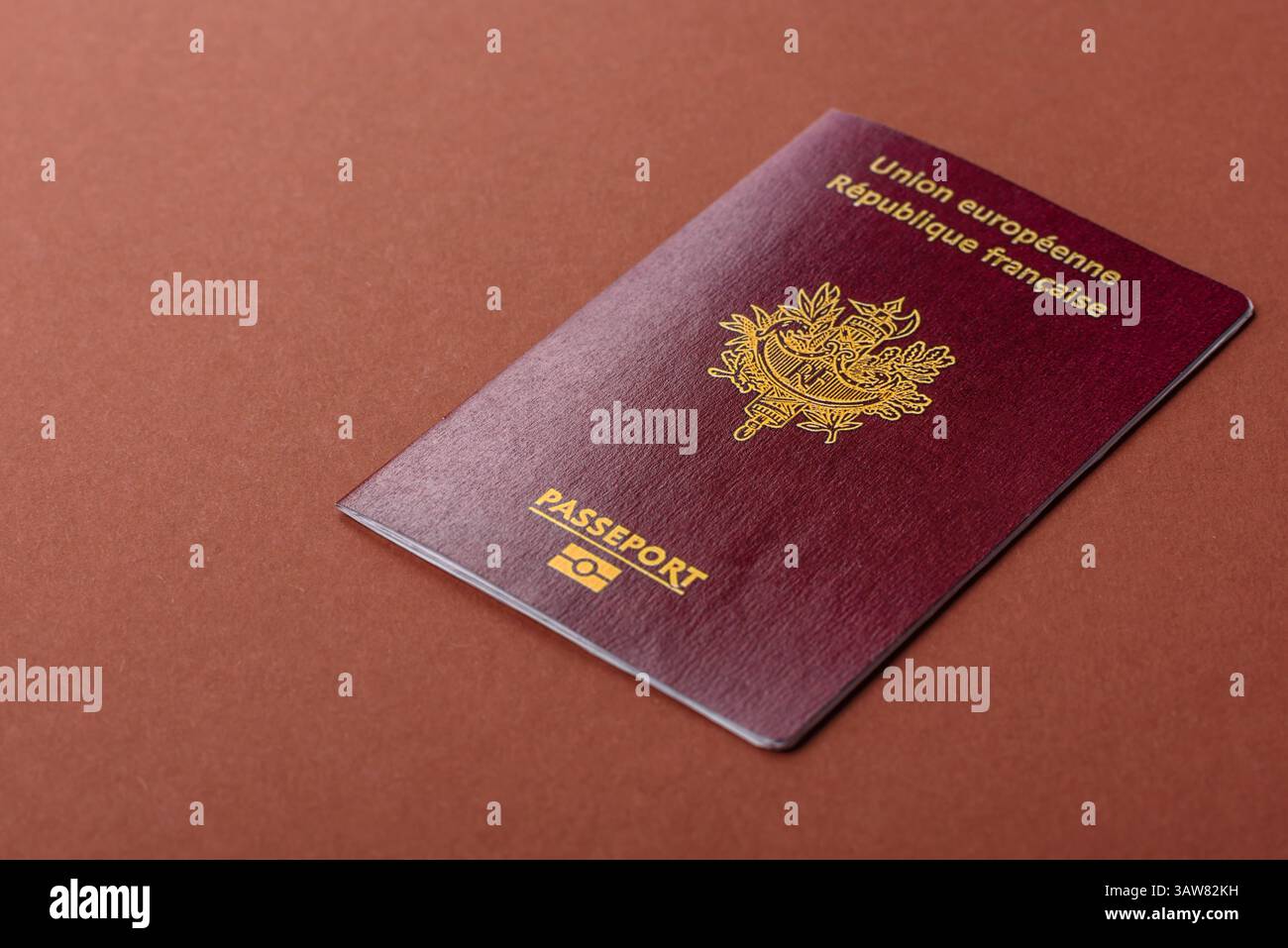 French passport for travelling, flying and doing business. France ...