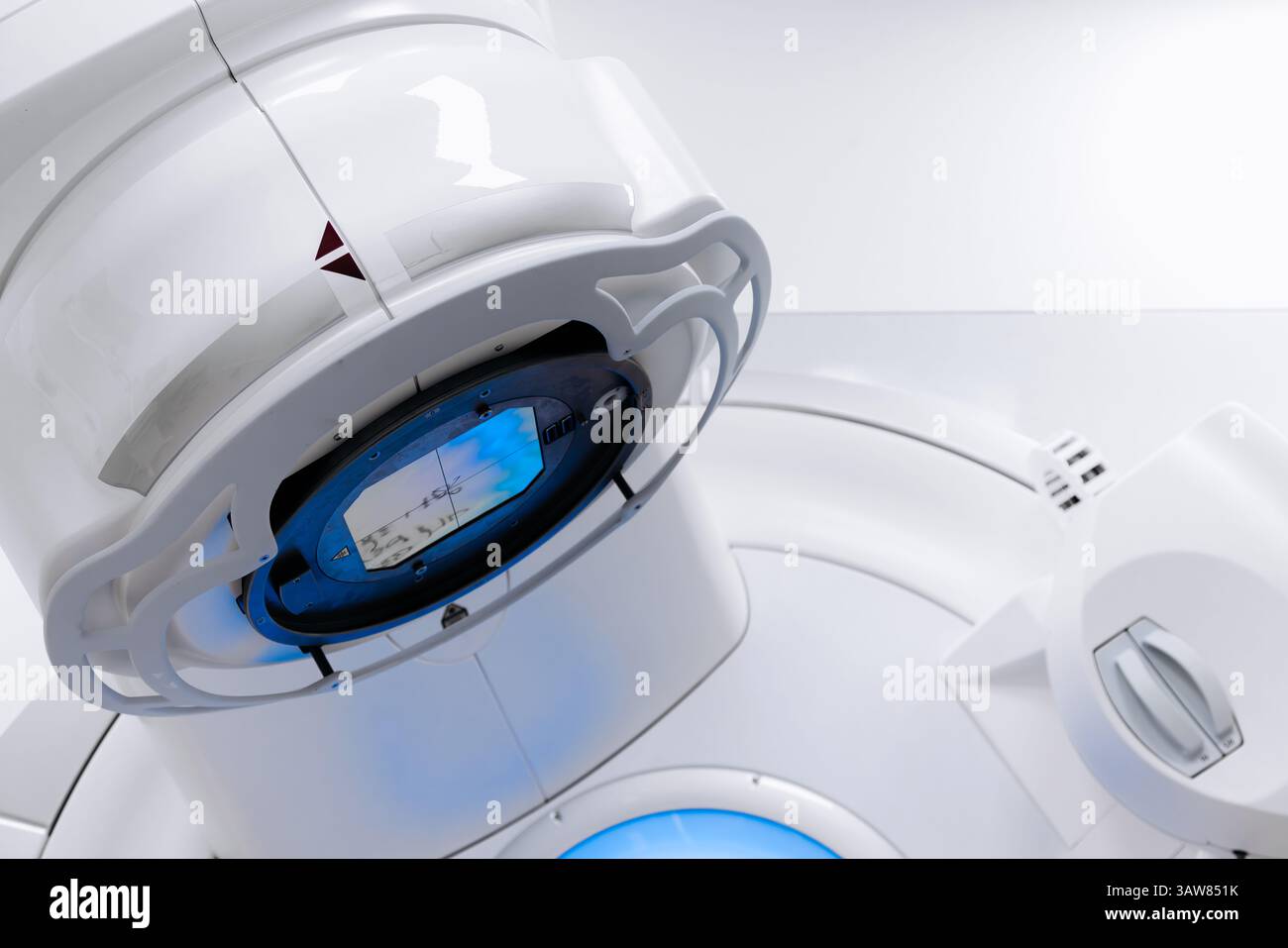 Photo of medical an advanced linear accelerator in the therapeutic ...