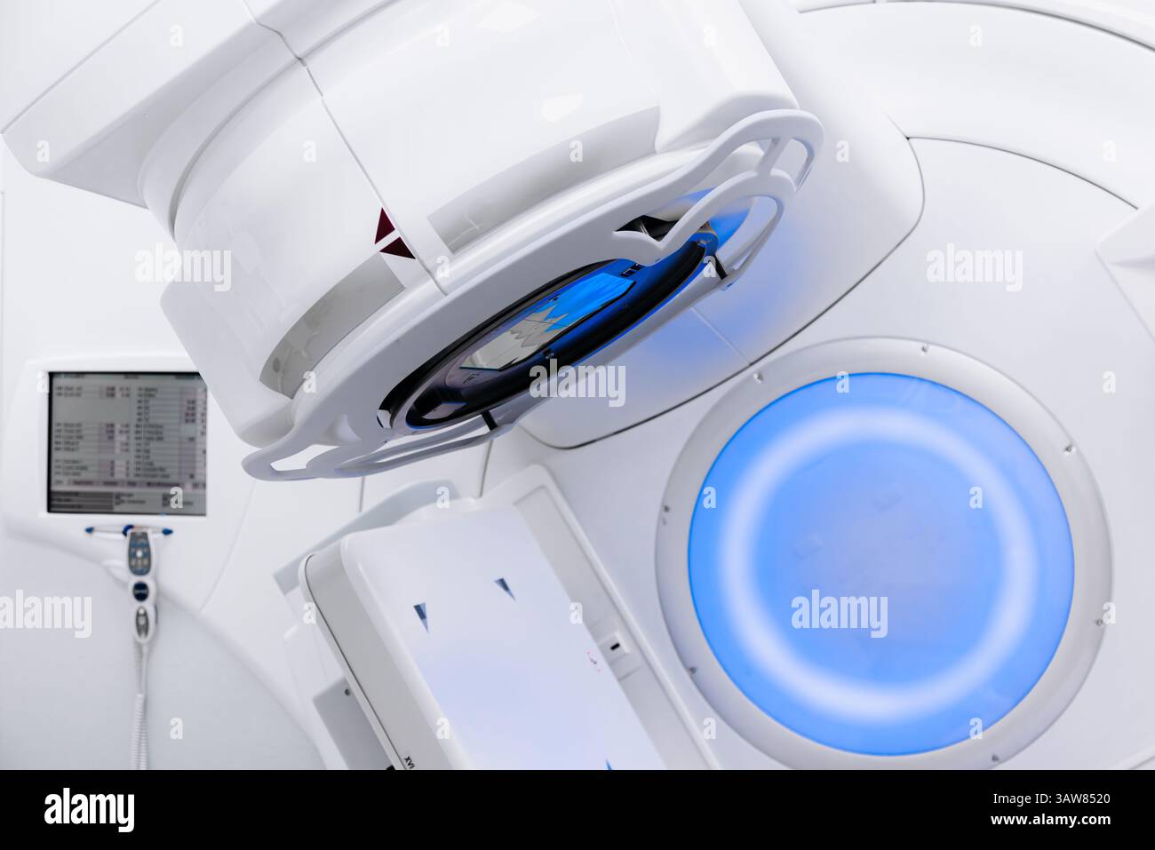 Photo of medical an advanced linear accelerator in the therapeutic ...