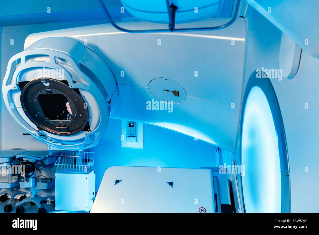 Photo of medical an advanced linear accelerator in the therapeutic ...