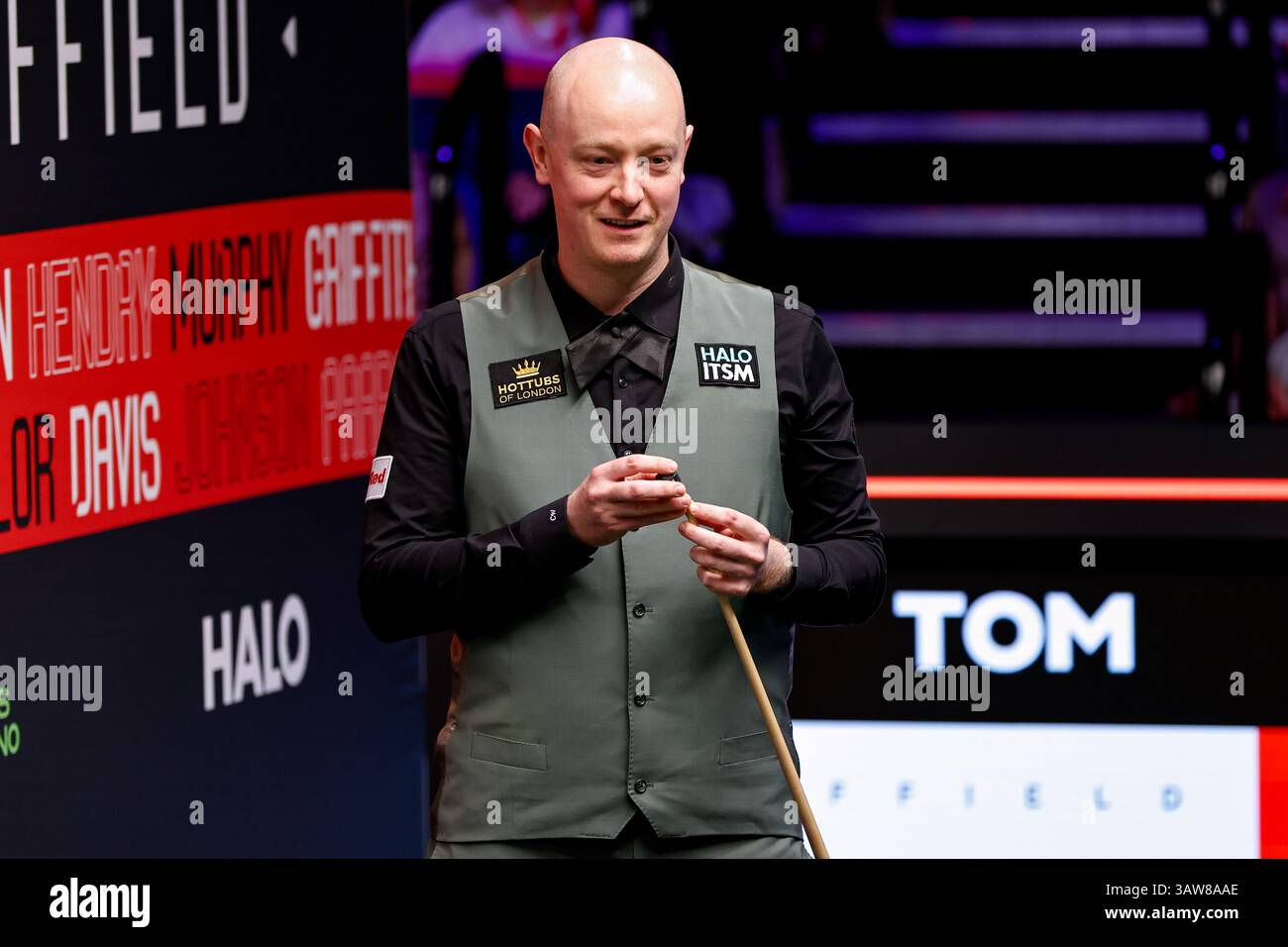 Sheffield, UK. 19th Apr, 2025. Chris Wakelin during the 2025 Halo World ...