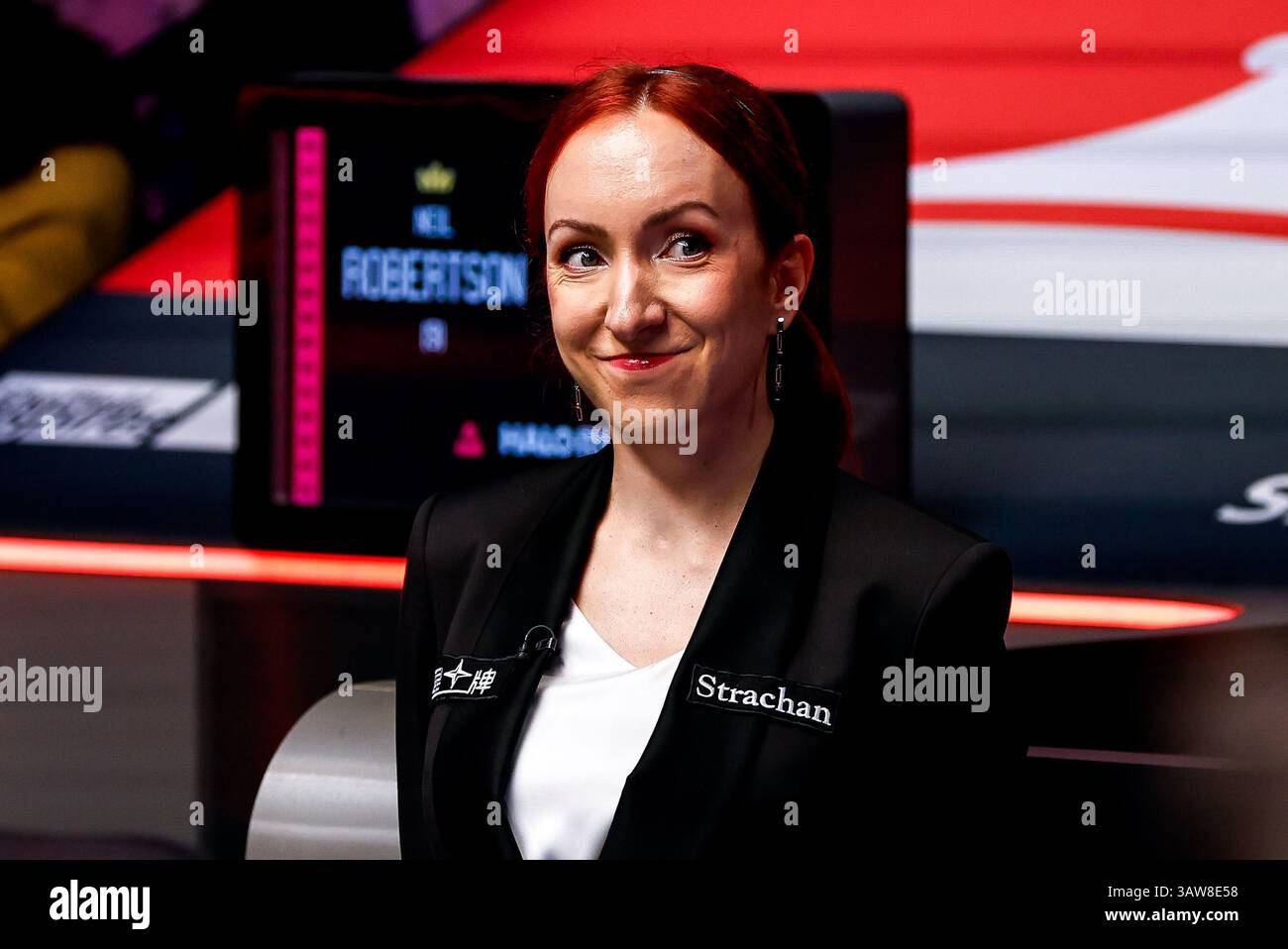 Sheffield, UK. 19th Apr, 2025. Referee Malgorzata Kanieska during the ...