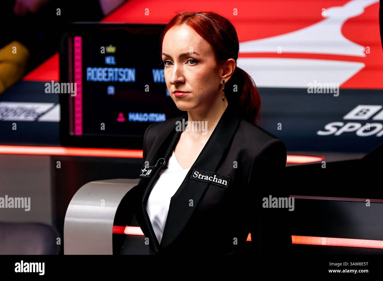 Sheffield, UK. 19th Apr, 2025. Referee Malgorzata Kanieska during the ...