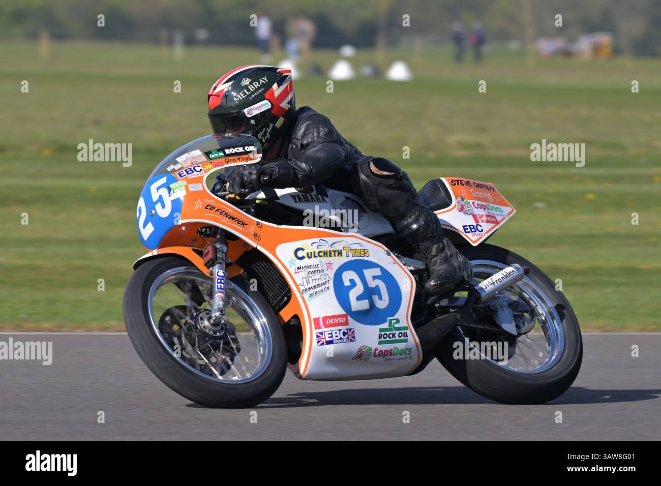 Glen English, Yamaha TZ350G, Hailwood Trophy featuring the Sheene ...