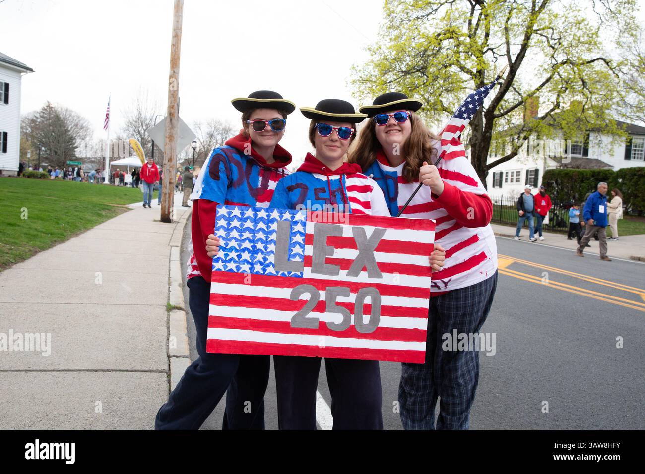 Lexington, USA. 19th Apr, 2025. Carla Casanova, Landyn Kwitkin, and Ava ...