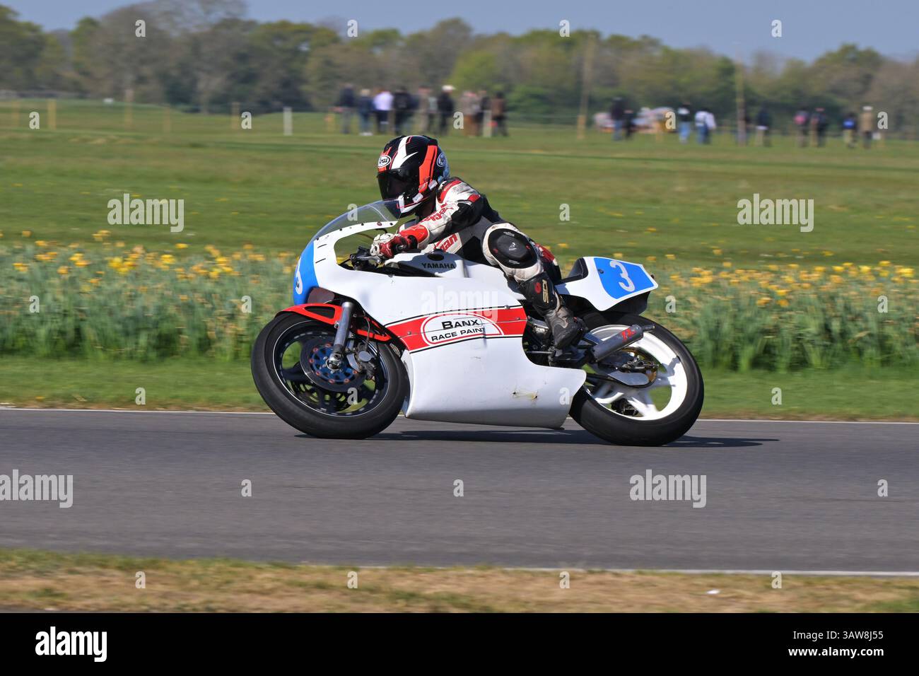 Nick Bedford, Harris Yamaha TZ350G, Hailwood Trophy featuring the ...